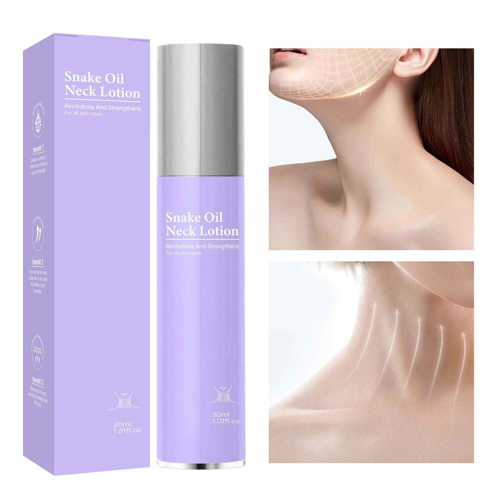 Momihoom Neck Firming Cream - Anti-Aging Neck Cream for Tightening and ...