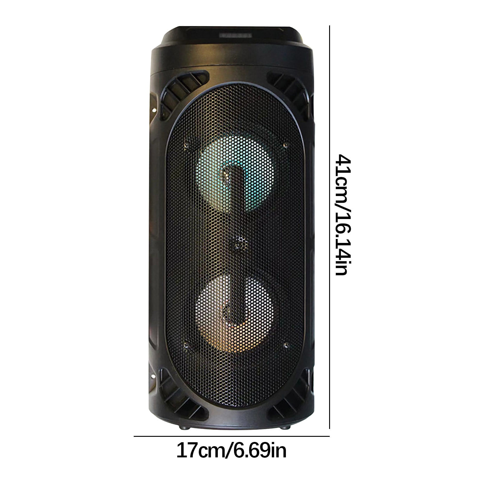 Momihoom Portable Karaoke Speaker with Dynamic Subwoofer, Wireless ...