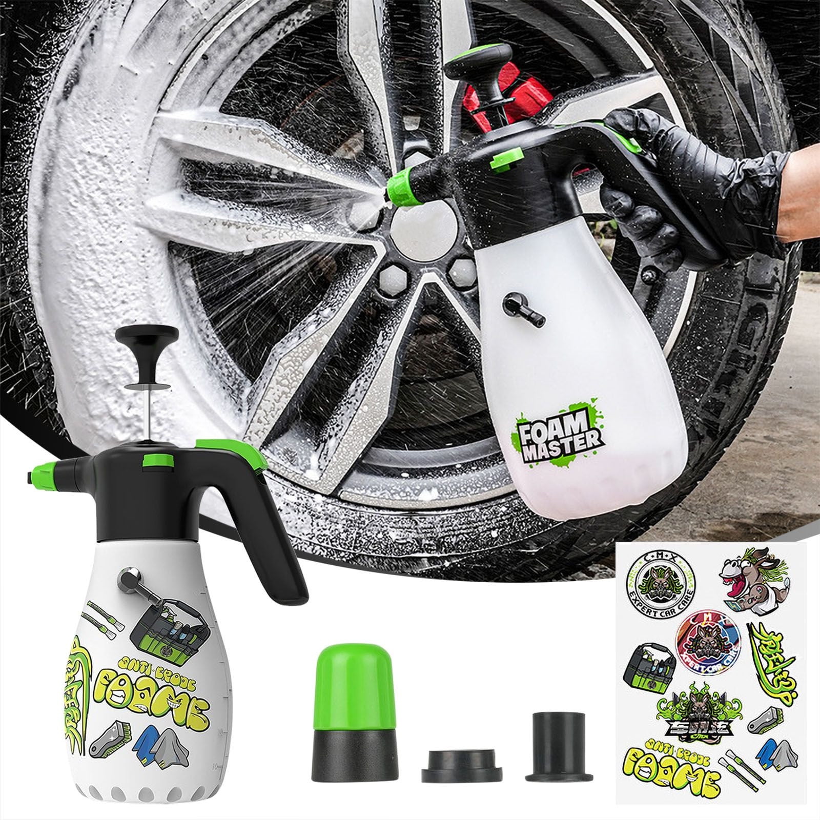 Momihoom Pump Foam Sprayer, Car Wash Sprayer, Foaming Pump Sprayer ...