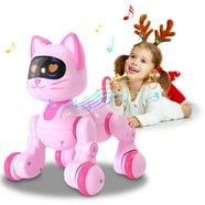 Remote Control Robot Cat, Intelligent Electronic Pet, Multi-Functional ...