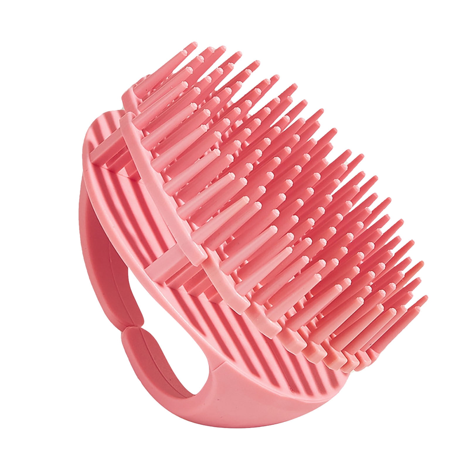 Momihoom Scalp Massager Hair Shampoo Brush with Long Bristles, Silicone ...