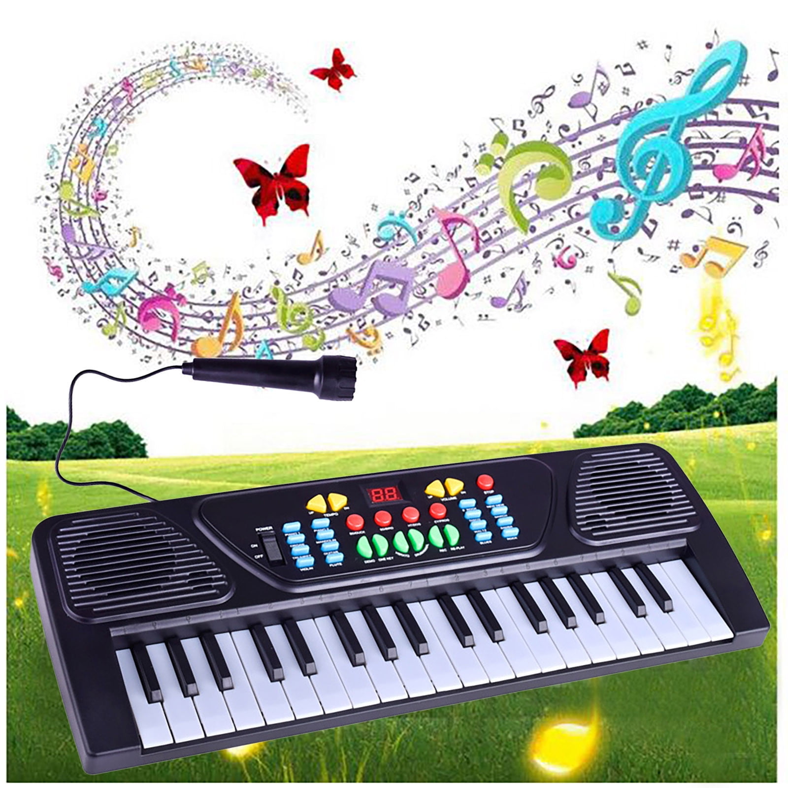 Momihoom Small Keyboard Piano, Mini Portable Piano Keyboard with ...