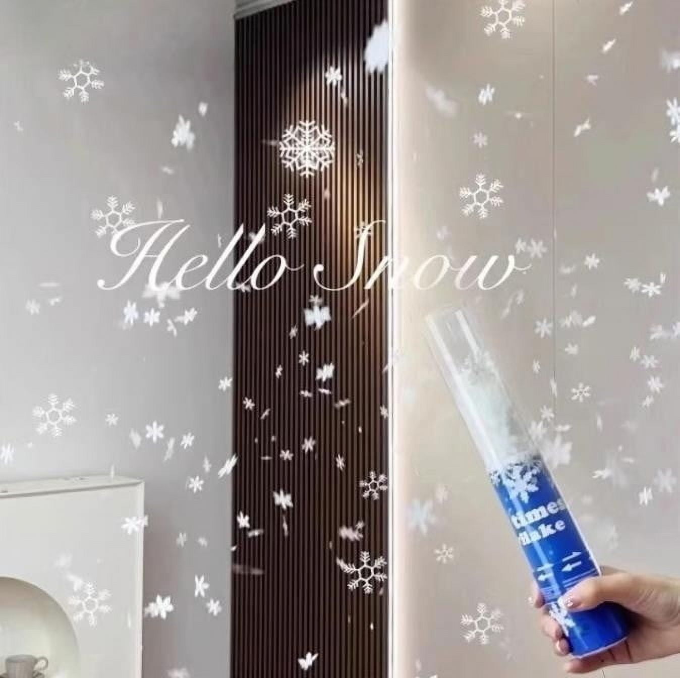 Momihoom Snowflake Paper Fireworks, Christmas Confetti Party Poppers ...