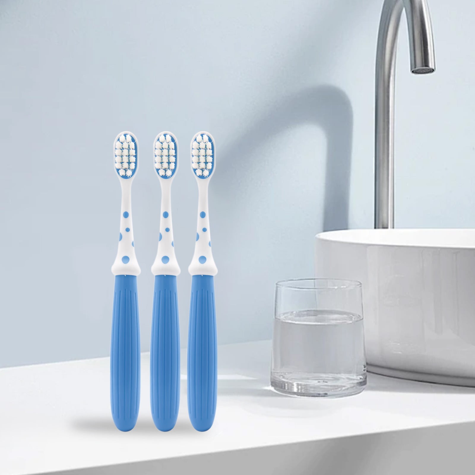 Momihoom Soft Kids Toothbrushes , Flossing Bristles Child Sized Brush ...