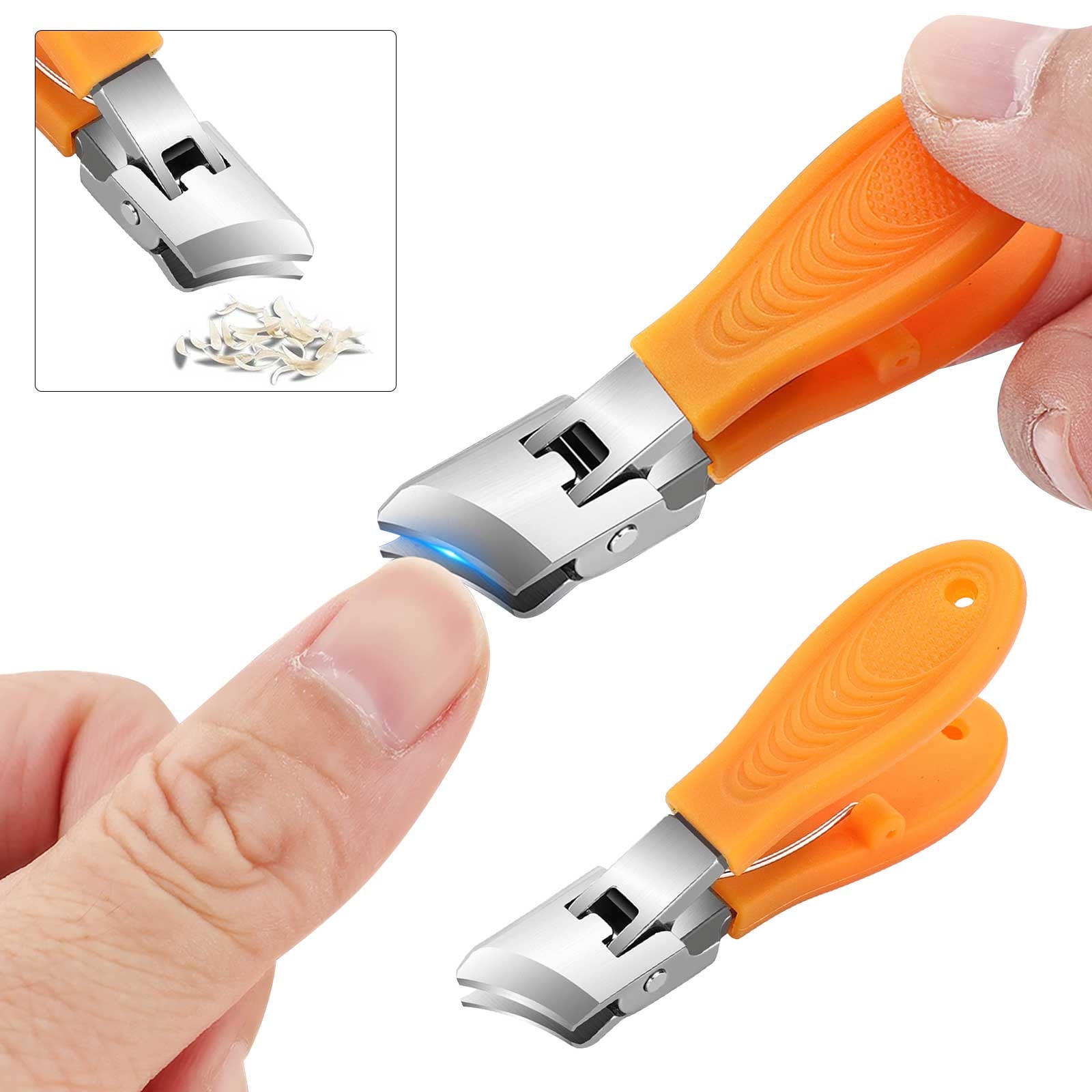 Momihoom Stainless Steel Toenail Clippers for Thick Toenails ...