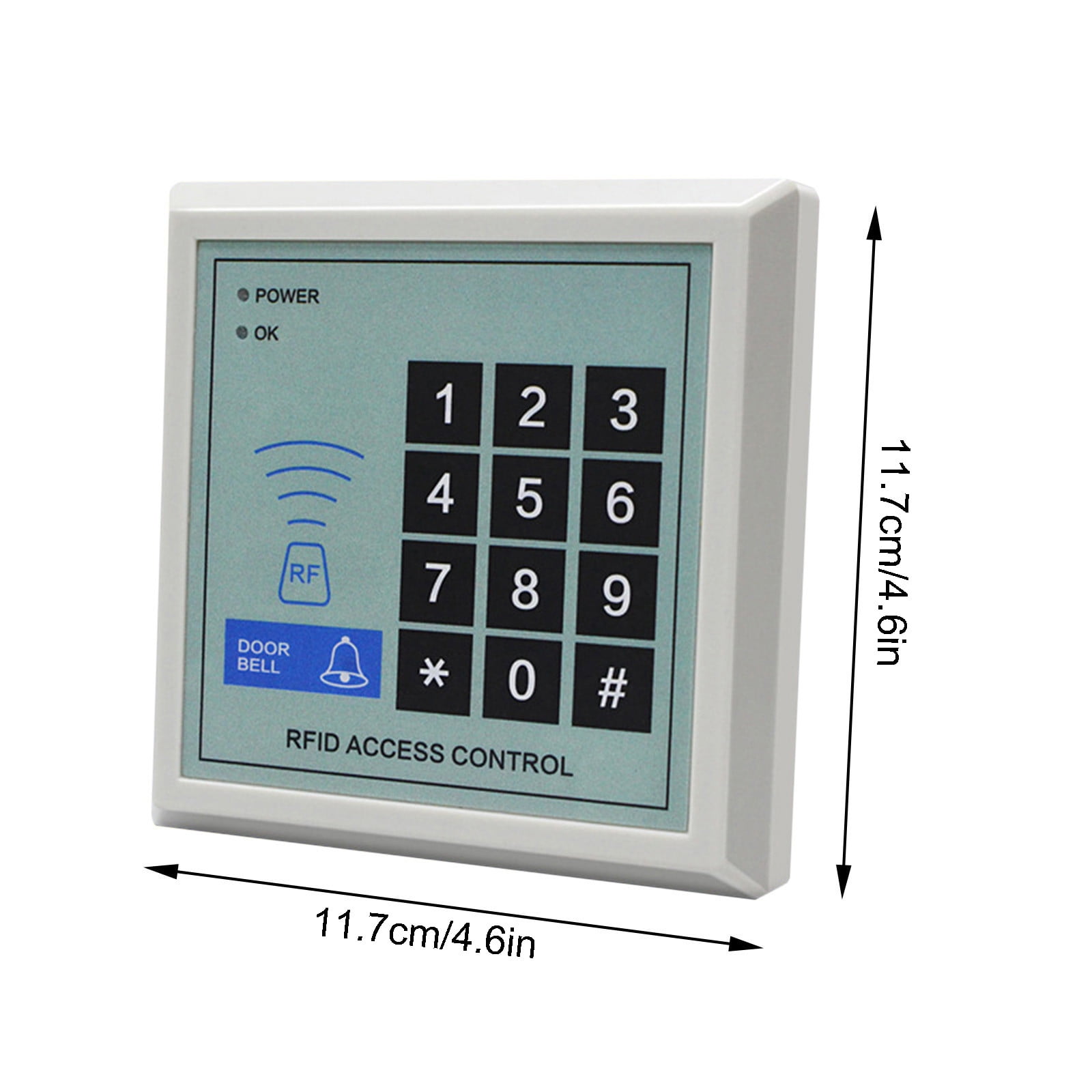 Momihoom Standalone RFID Access Control Keypad, 3-Way Entry System with ...