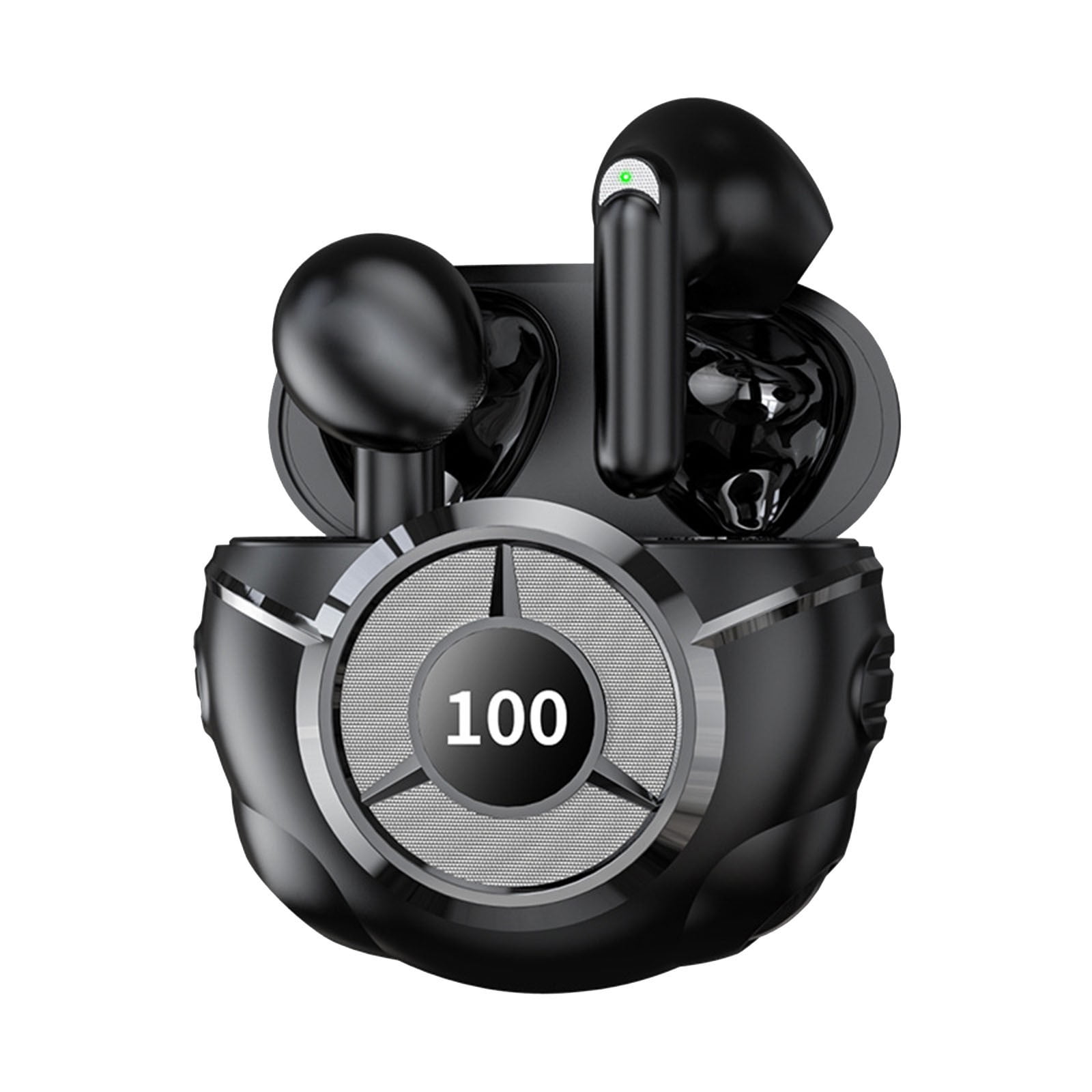 Momihoom TWS Bluetooth 5.2 Wireless Earbuds with Touch Control, Digital ...