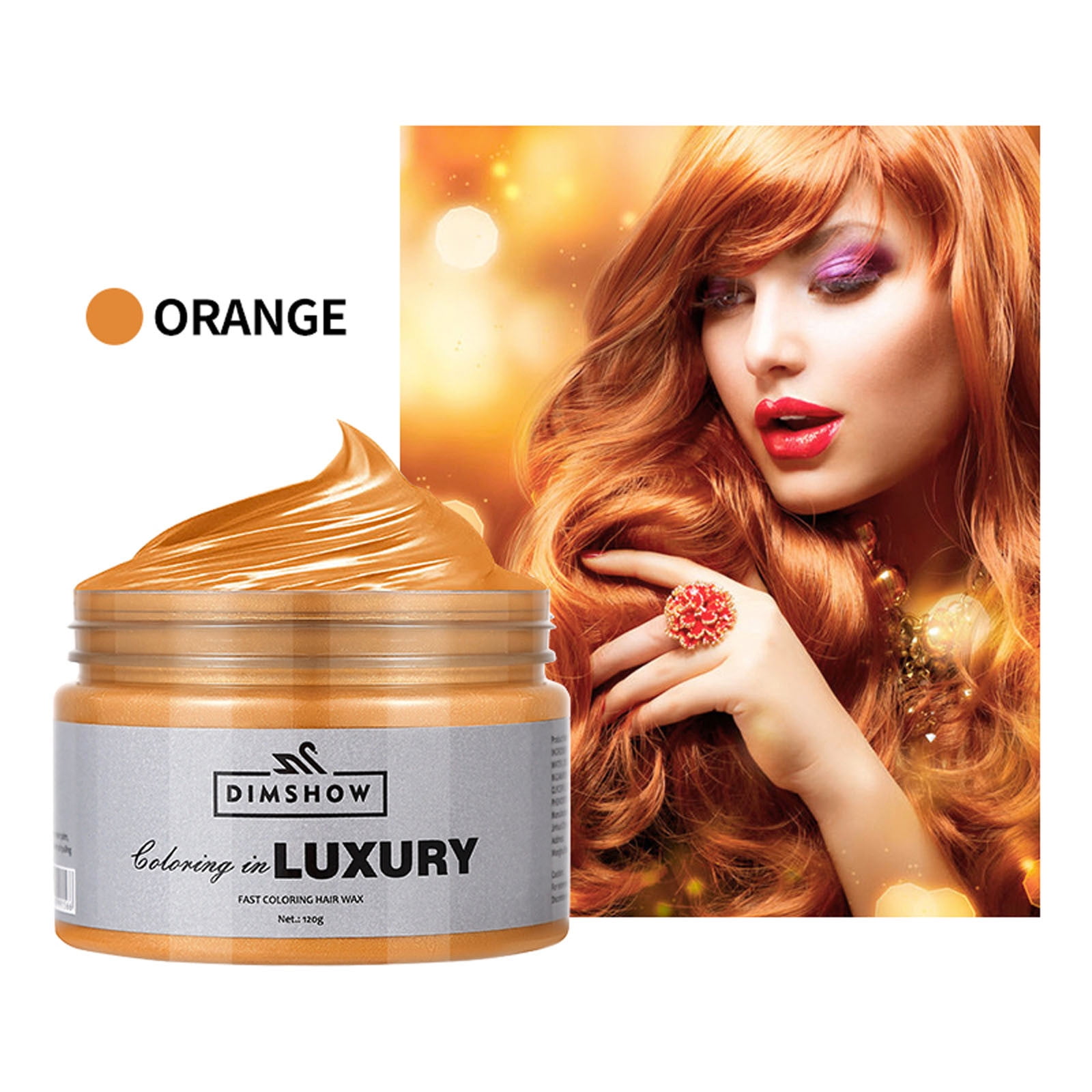 Momihoom Temporary Hair Color Wax, Color Hair Wax Non-Toxic Instant ...