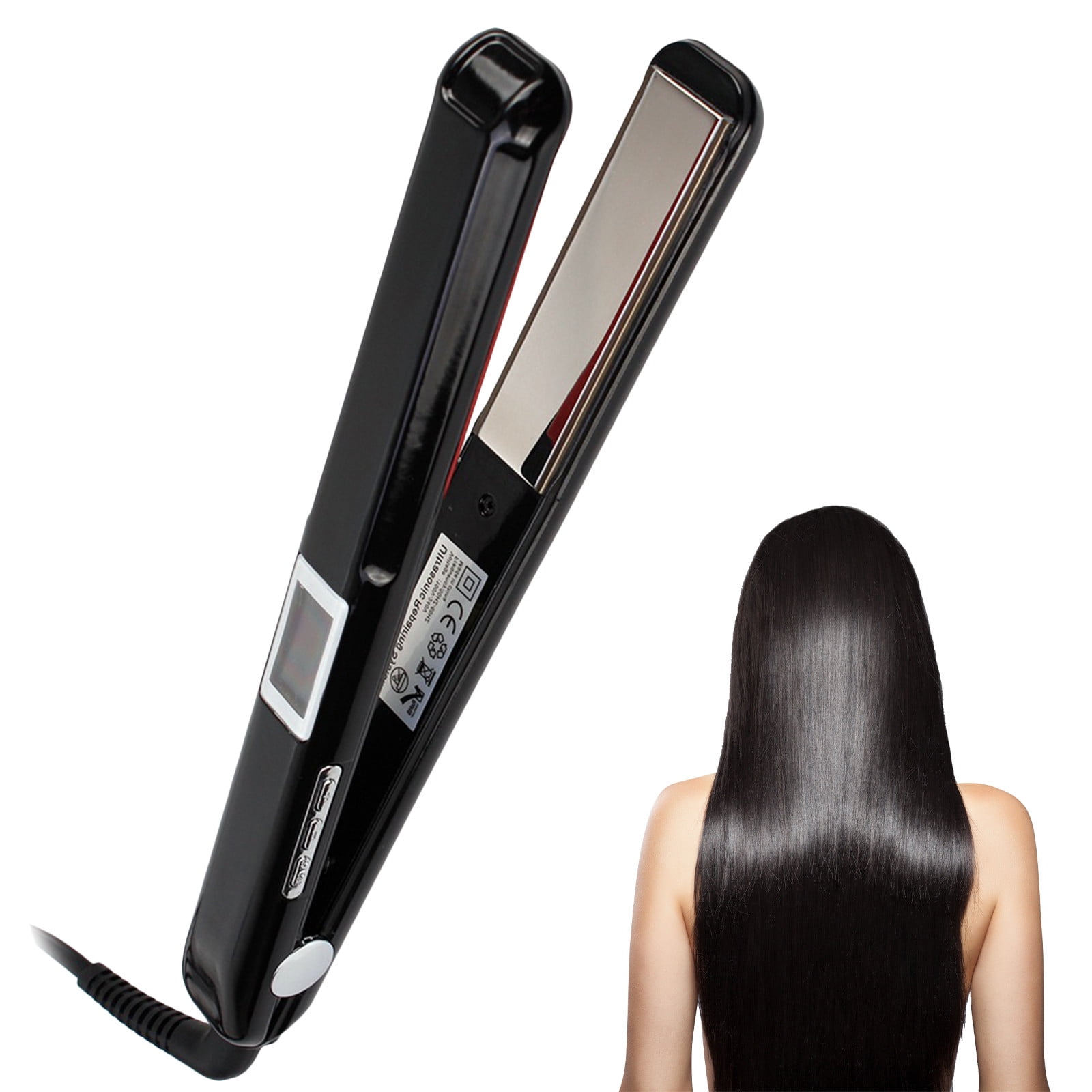 Momihoom Ultrasonic Infrared Hair Care Iron, Professional Cold Iron ...