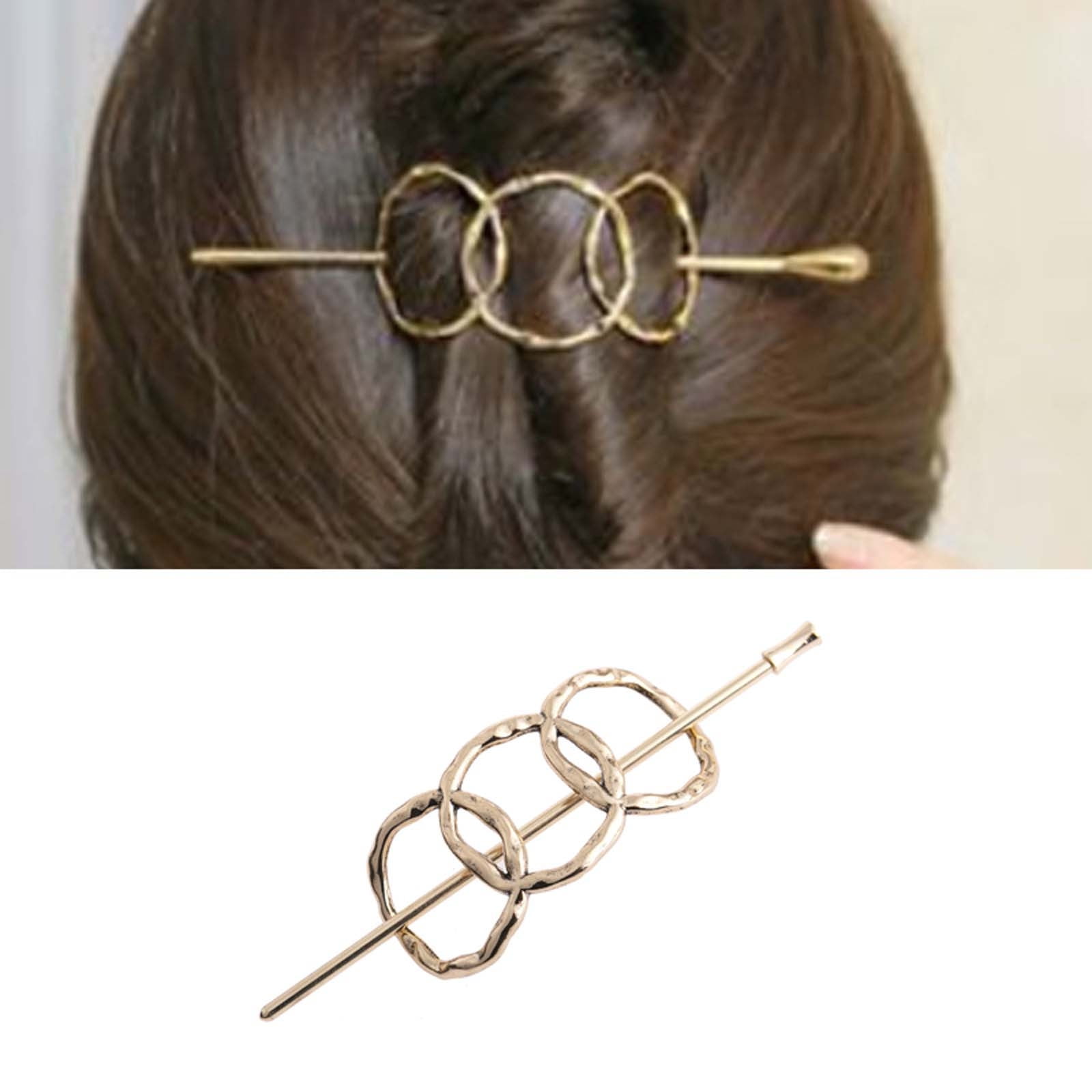 Momihoom Vintage Irish Knot Metal Hair Pins, Slide Clips and Barrettes ...