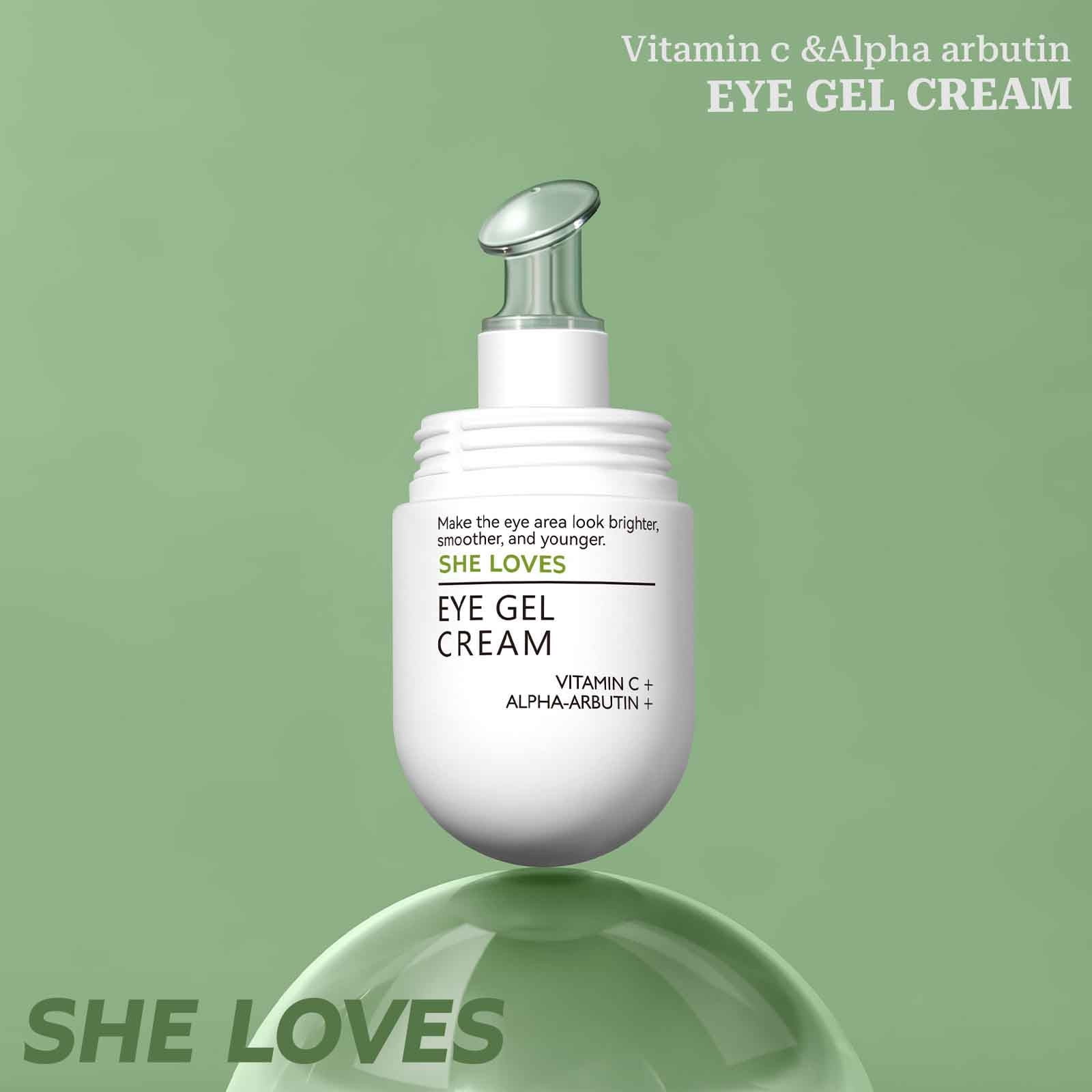 Momihoom Vitamin C+ Alphas Arbutins Eye Gel Cream Brightening And ...