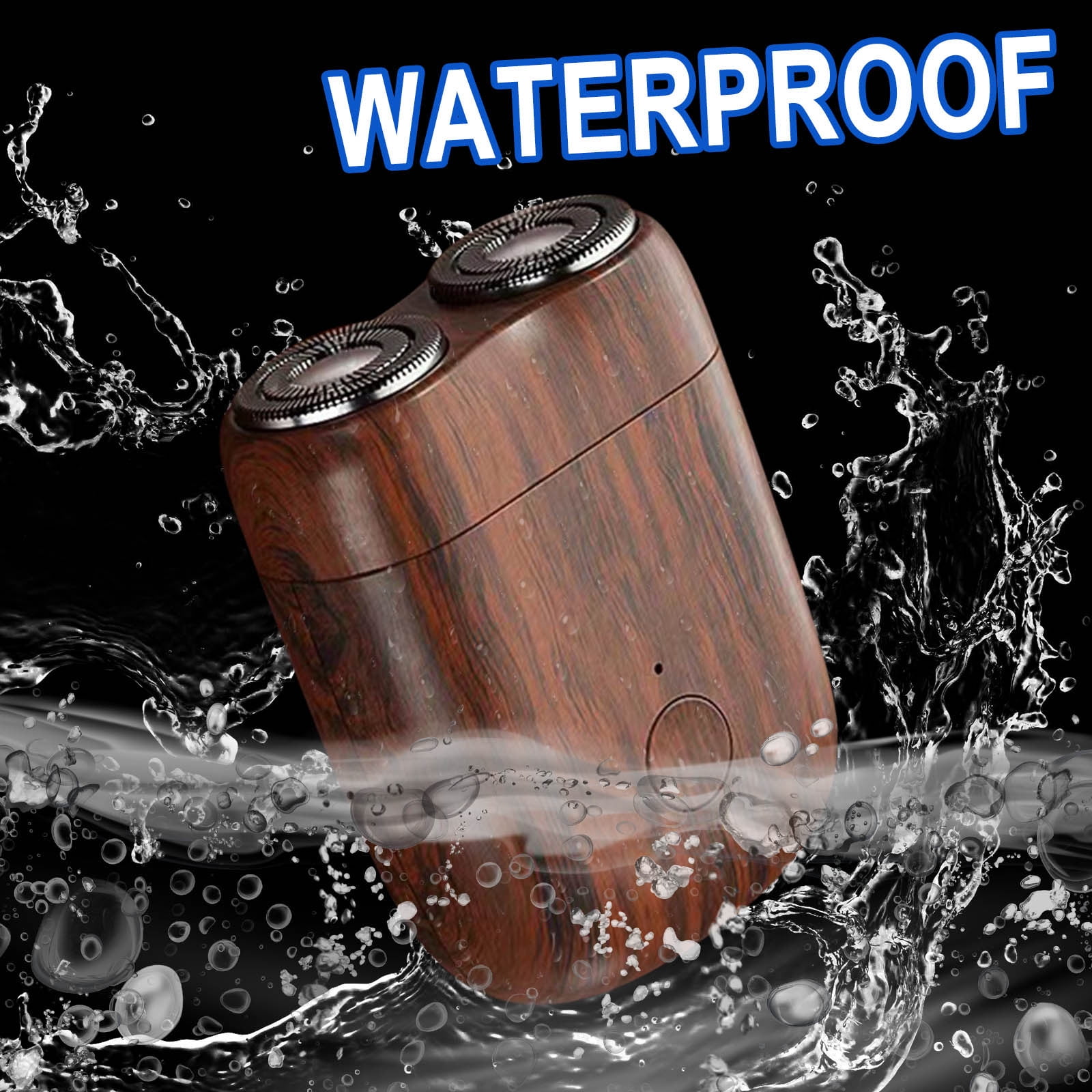 Momihoom Waterproof Electric Razor, Peony Shaver, Mini Dual-Head ...