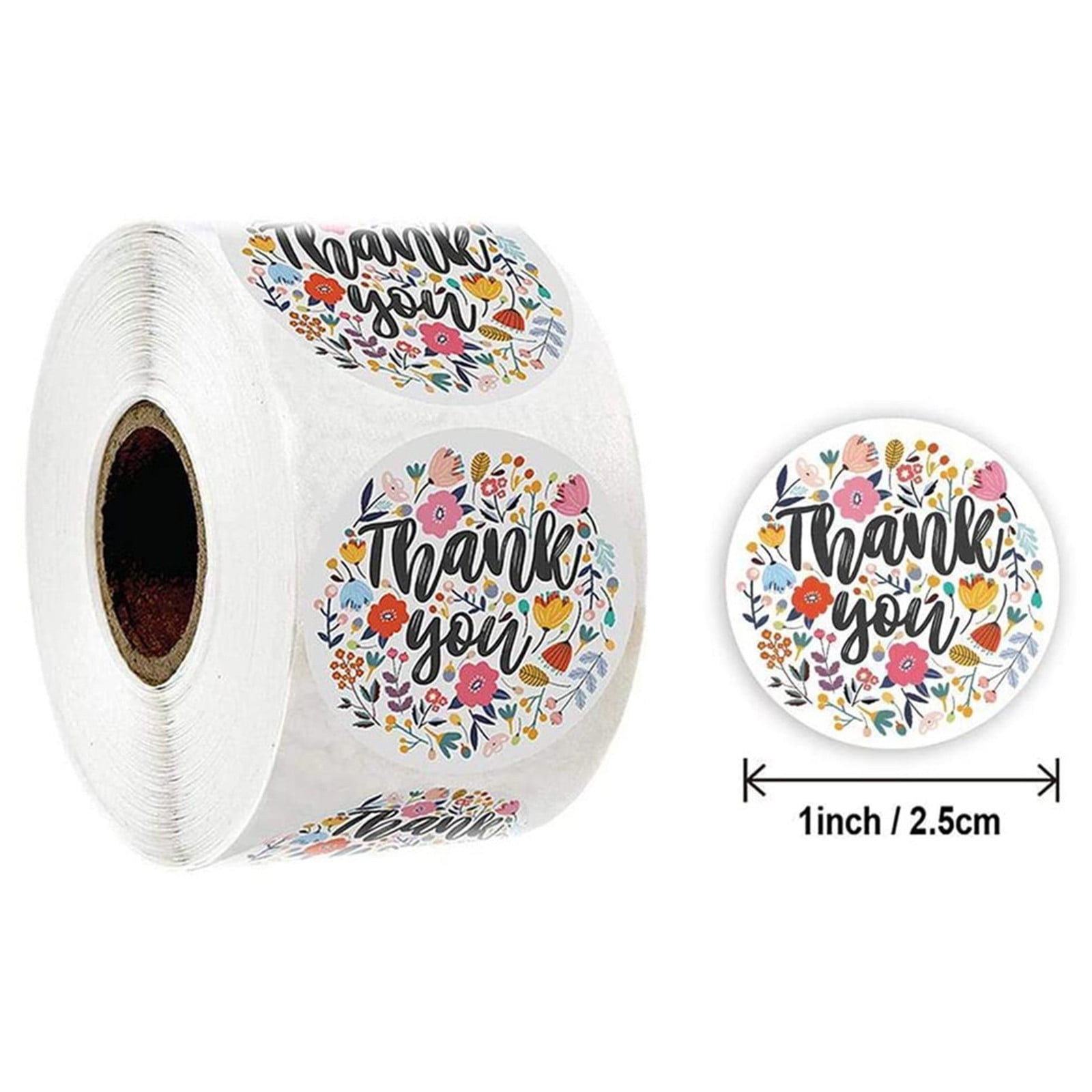 Momihoom Wildflower Thank You Party Favors Stickers, Thank You Stickers ...