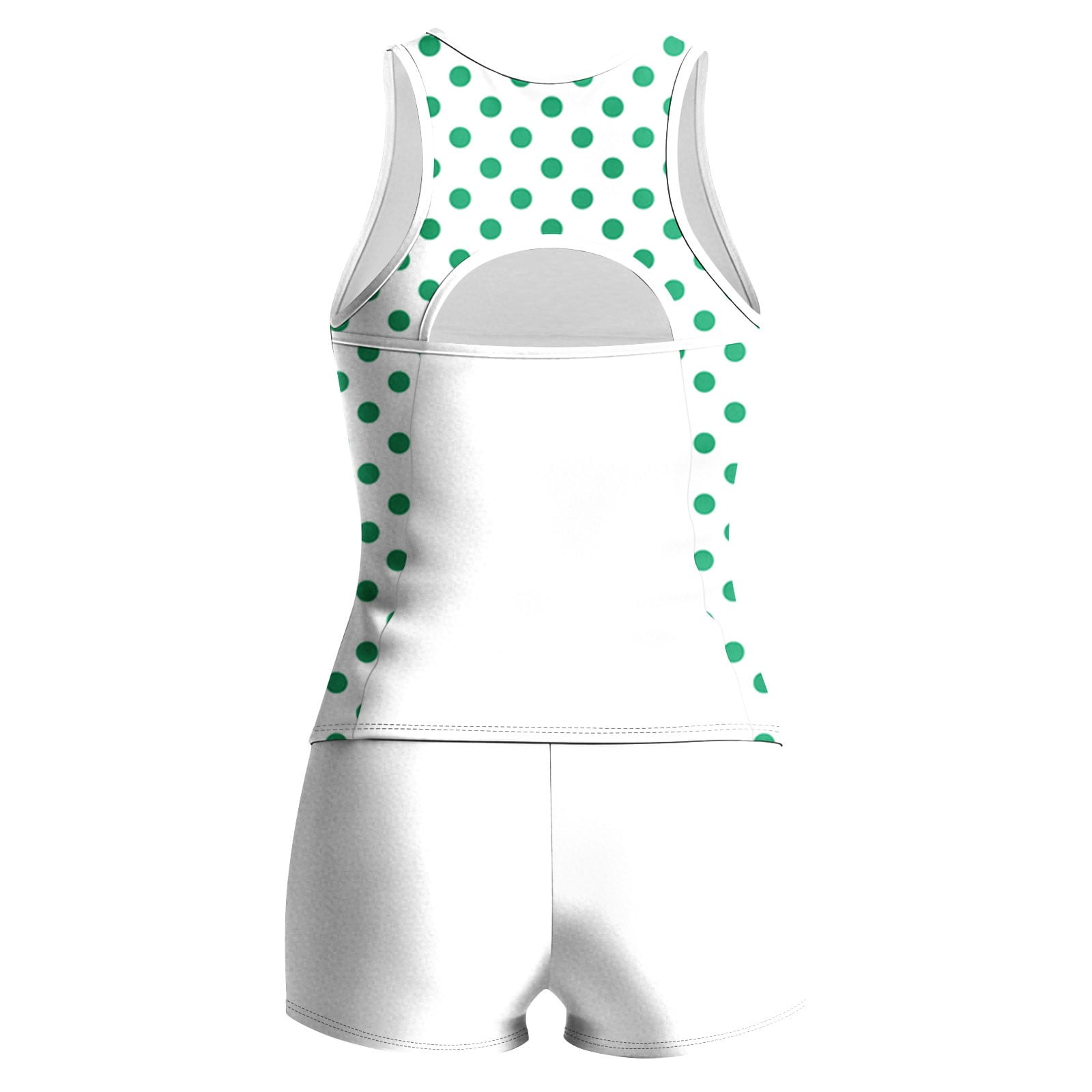 Momihoom Women's Polka Dot Print Two-Piece Swimsuit - Conservative Tank ...
