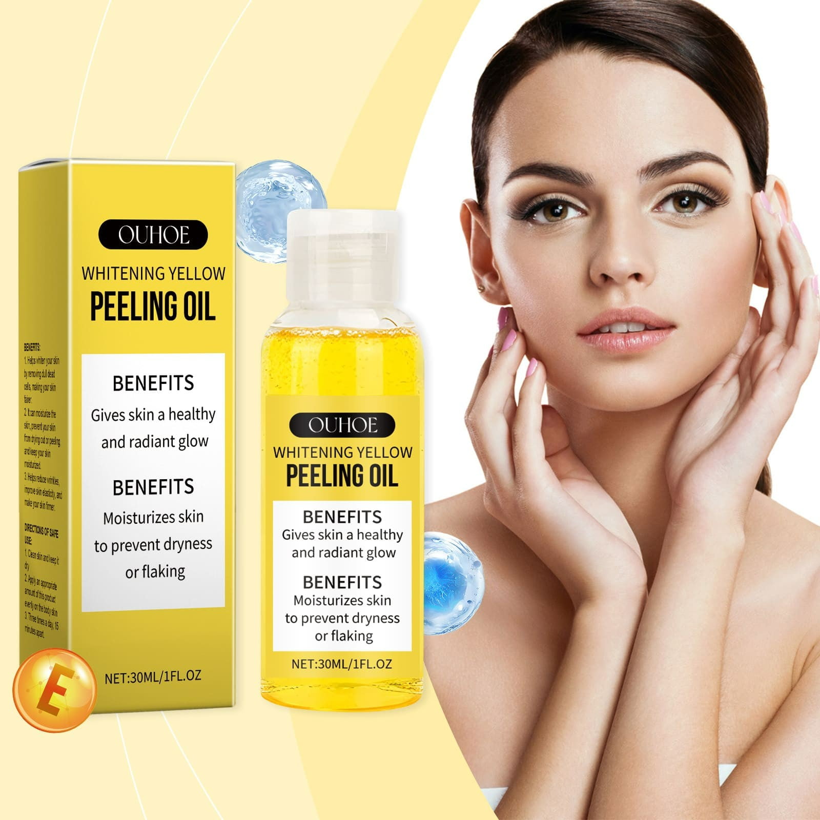 Momihoom Yellow Peeling Oil, Extra Strength Yellow Peeling Oil ...