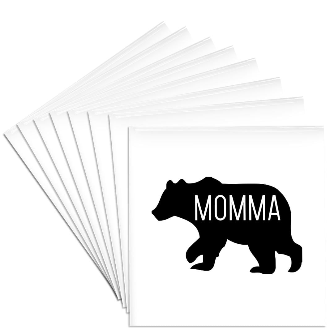 3drose, Momma Bear, Set of 8 Ceramic Tile Coasters - Walmart.com