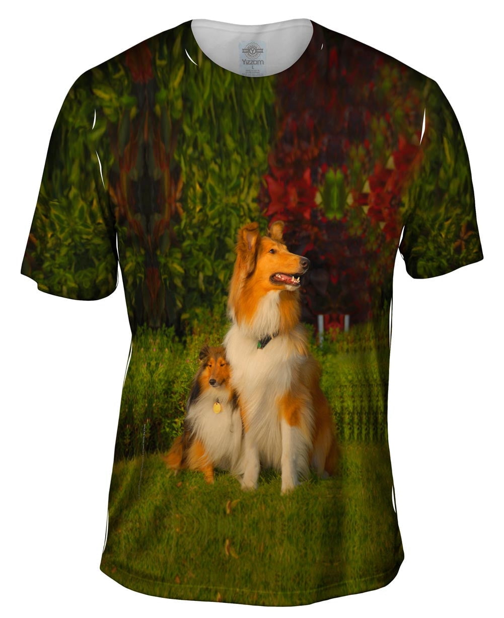 Momma Border Collie Mens T-Shirt All Over Print - Walmart.com