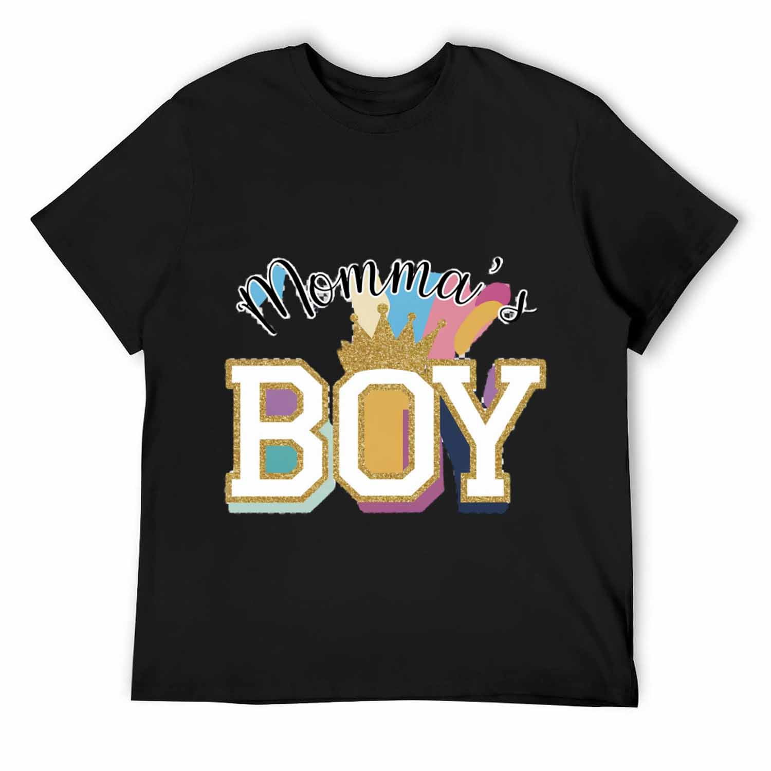 Momma's Boy Gift Idea Keyboards Music Notes Piano T-Shirt - Walmart.com