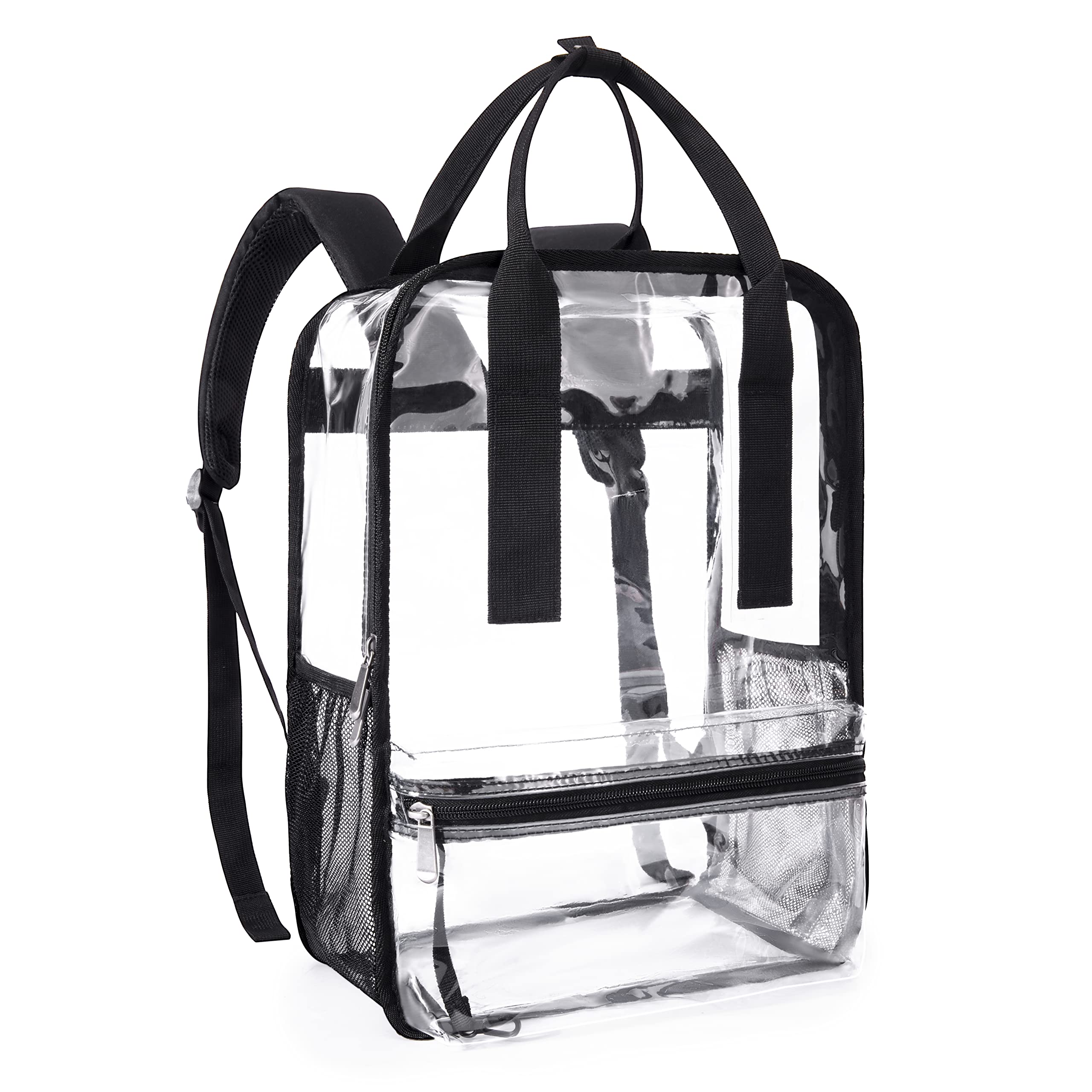 Trail maker Transparent Mesh Backpacks for School Kids, Beach, Travel ...