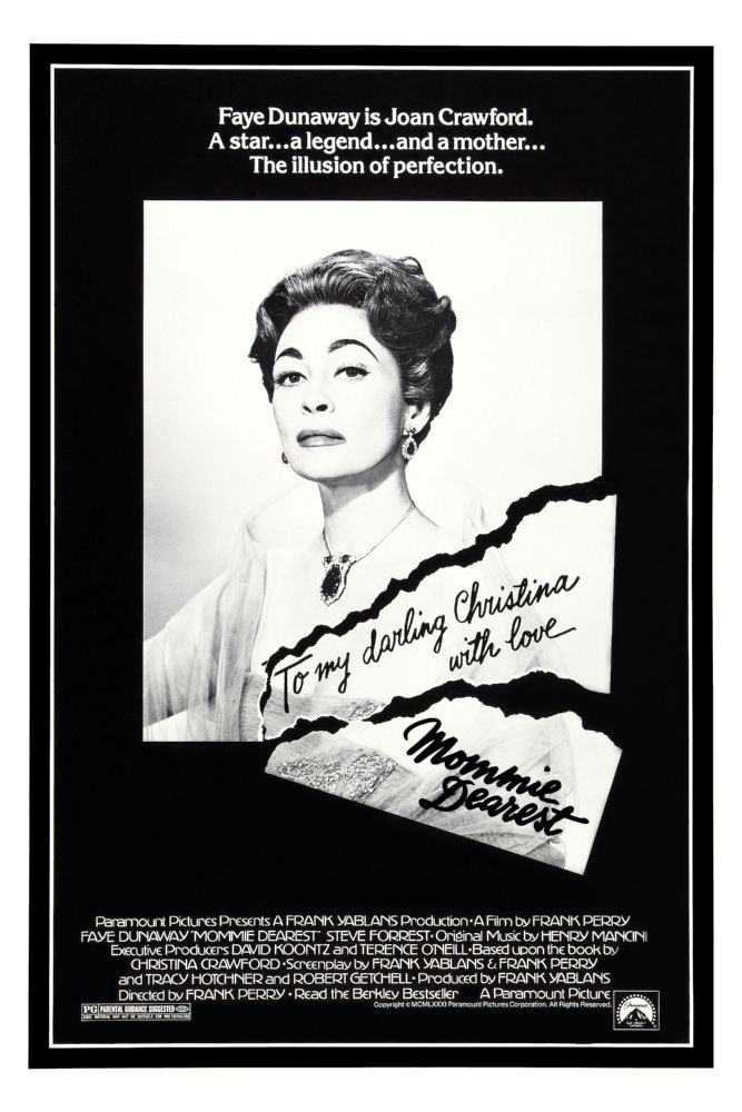 Mommy Dearest Movie Poster 24In x 36In Art Poster 24x36 Multi-Color ...