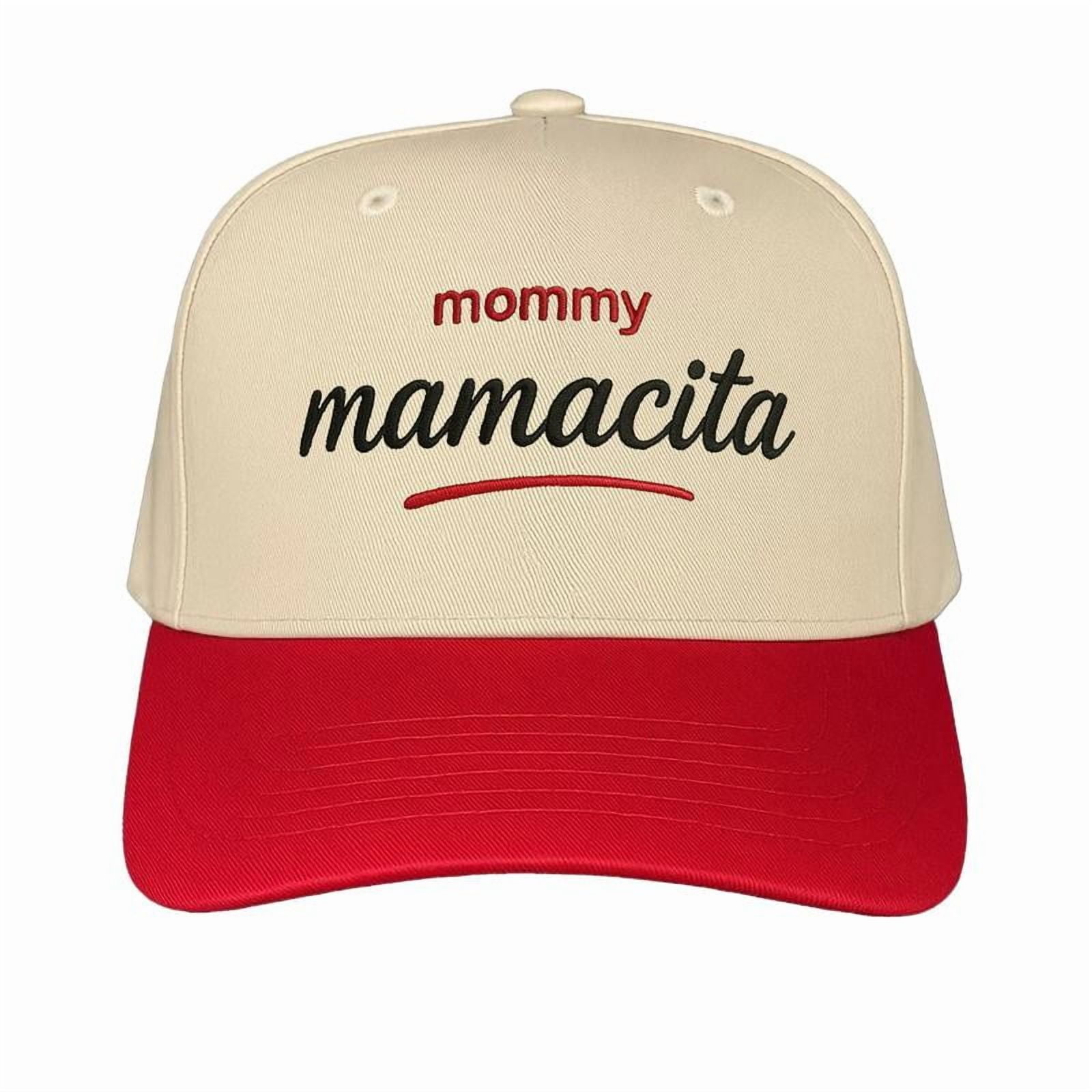 Mommy Mamacita Hat, Fun Embroidered Baseball Cap For Women, Adjustable ...