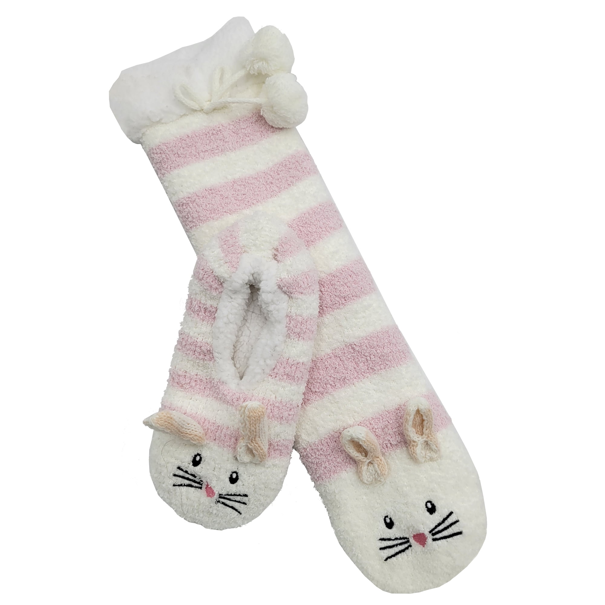Mommy 'N Me Slipper Set, Lavender and Shea Butter Infused - Bunny ...