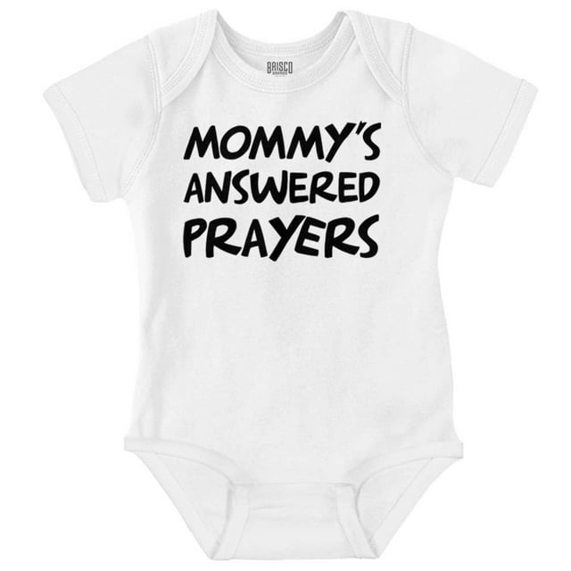 Mommy's Answered Prayer Religious Romper Boys or Girls Infant Baby ...