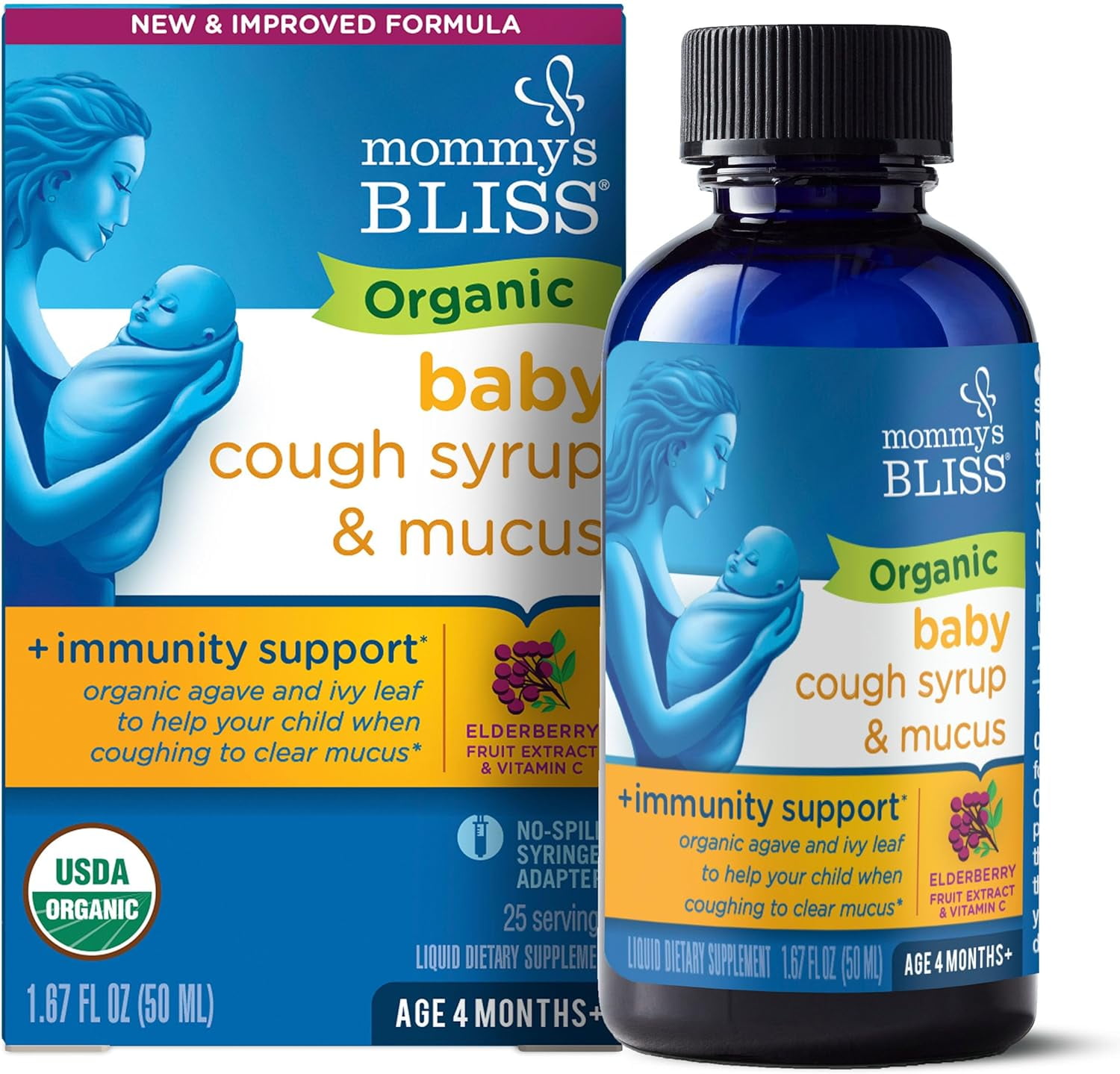 Mommy's Bliss - Cough Day Syrup Baby Mucus Im - 1 Each - 1.67 floz ...