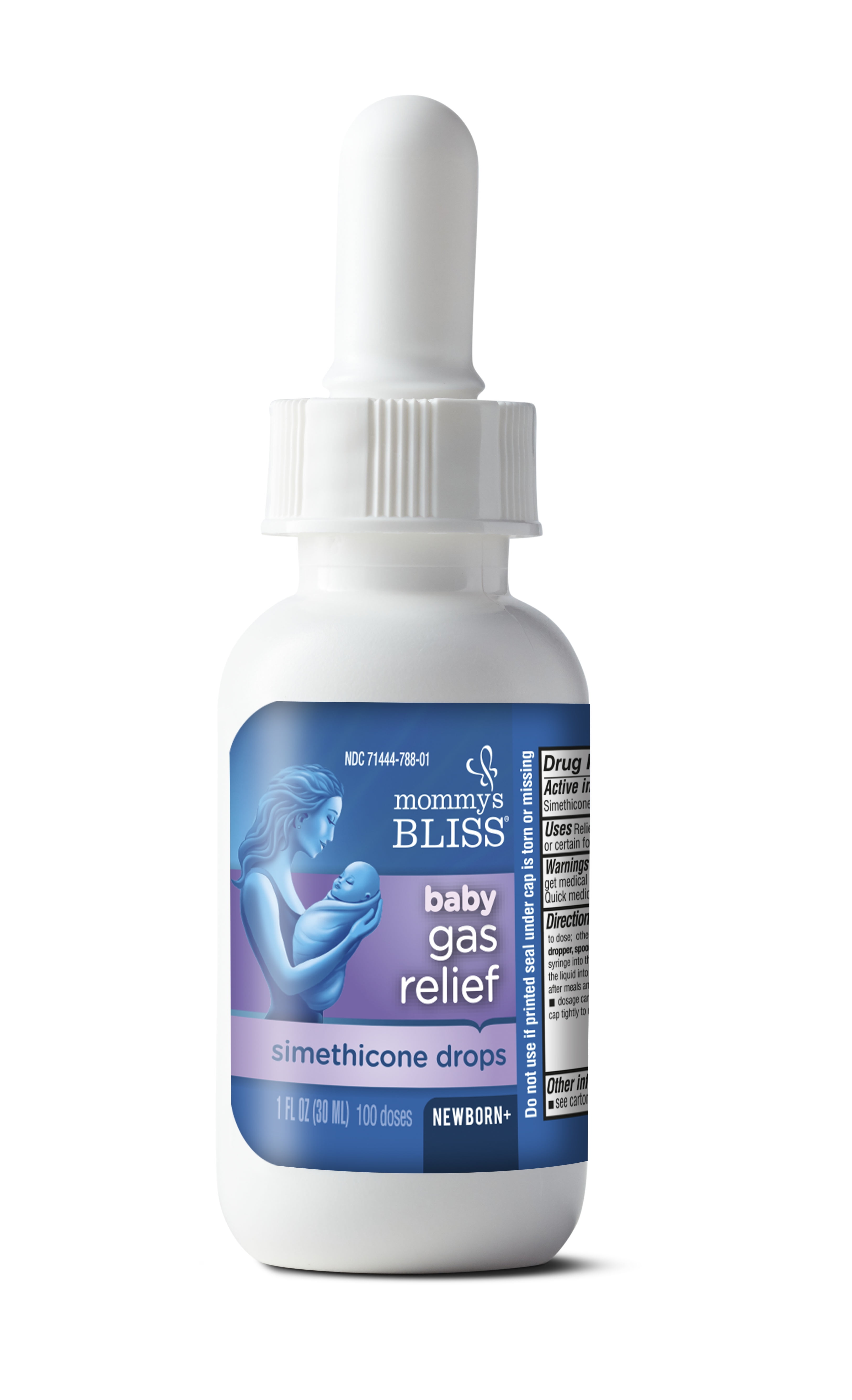 Mommy's Bliss Infant Baby Gas Relief Simethicone Drops, Dye Free ...