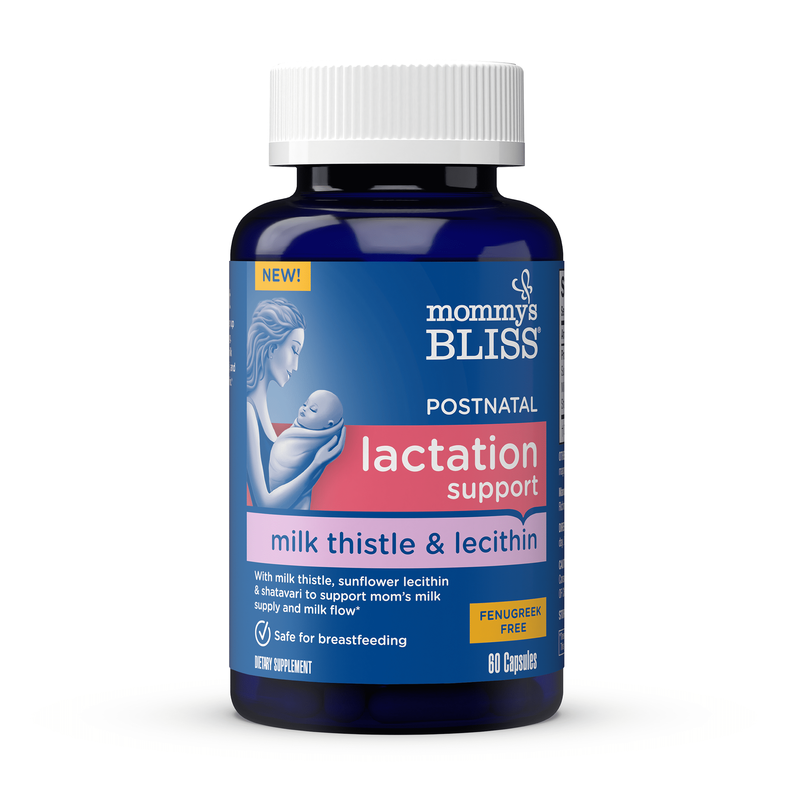 Mommys Bliss® Postnatal Lactation Support Fenugreek Free