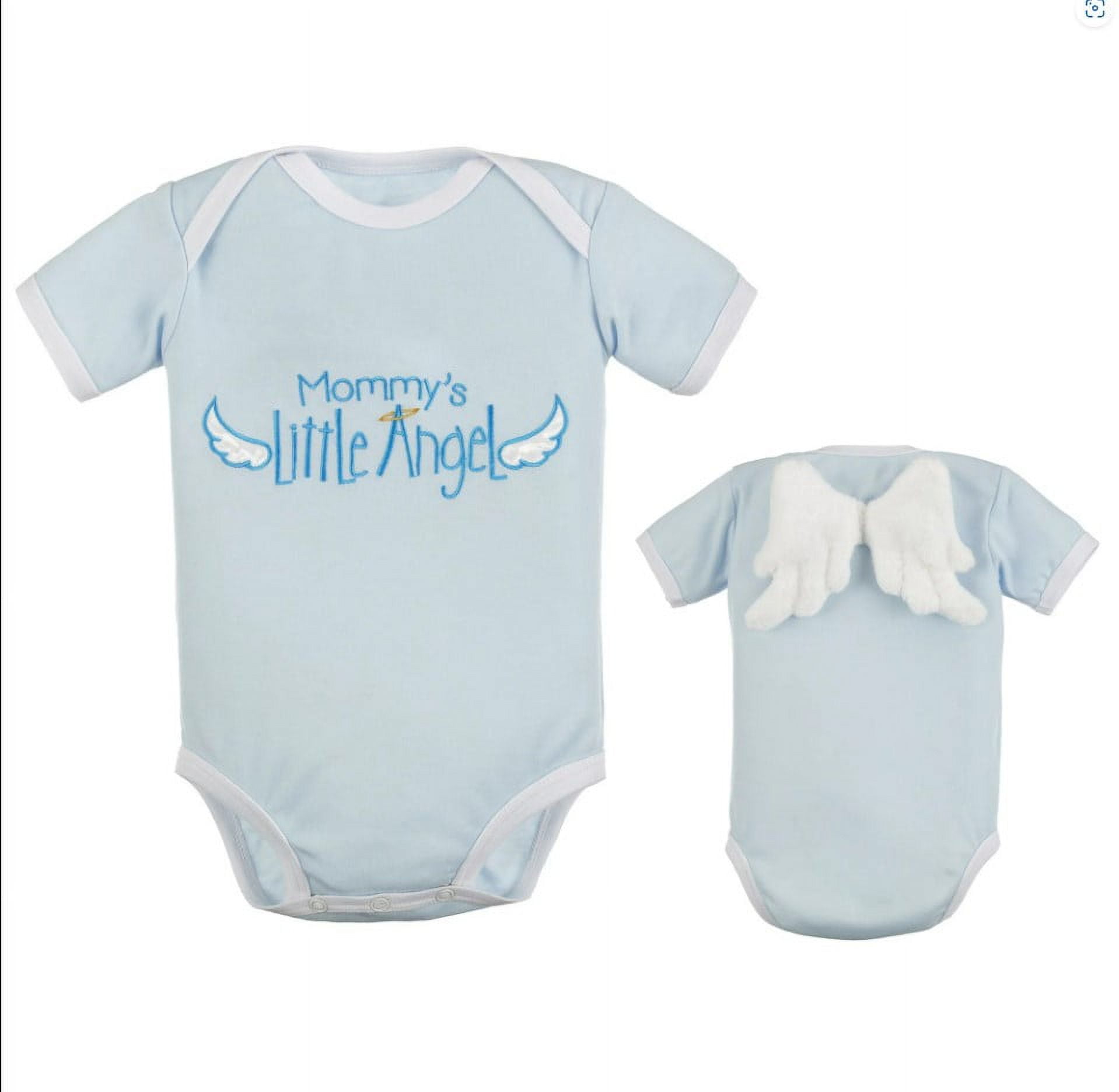 Mommy's Little Angel with wings Onesie diaper shirt ( 3-6 Month ...