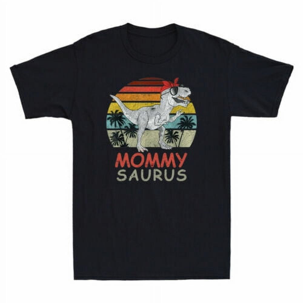 Mommysaurus Rex T-Shirt Dinosaur Mommy Saurus Family Matching Men's ...
