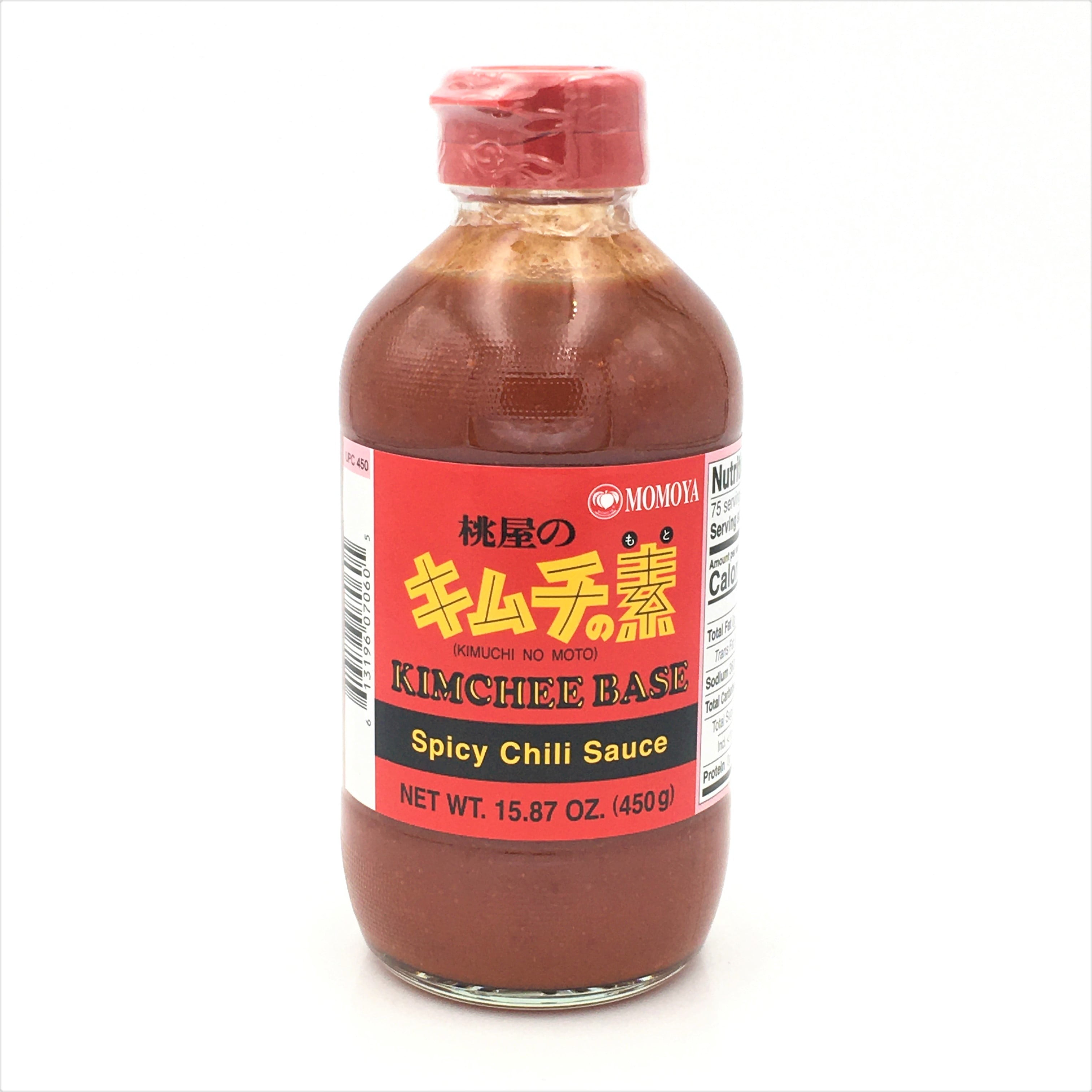 Momoya Kimchee Spicy Chili Base 5.87oz/ 450g - Walmart.com