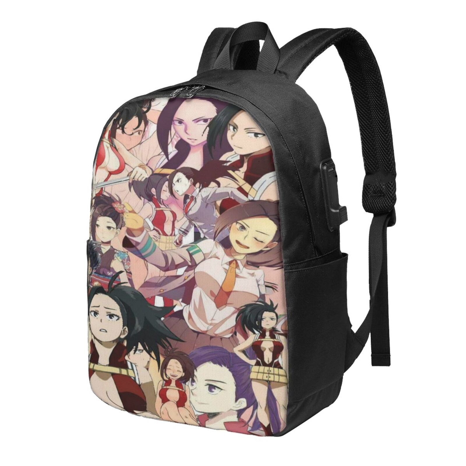 Momo Yaoyorozu Anime Backpack 3d Printed Travel Bags - Walmart.com