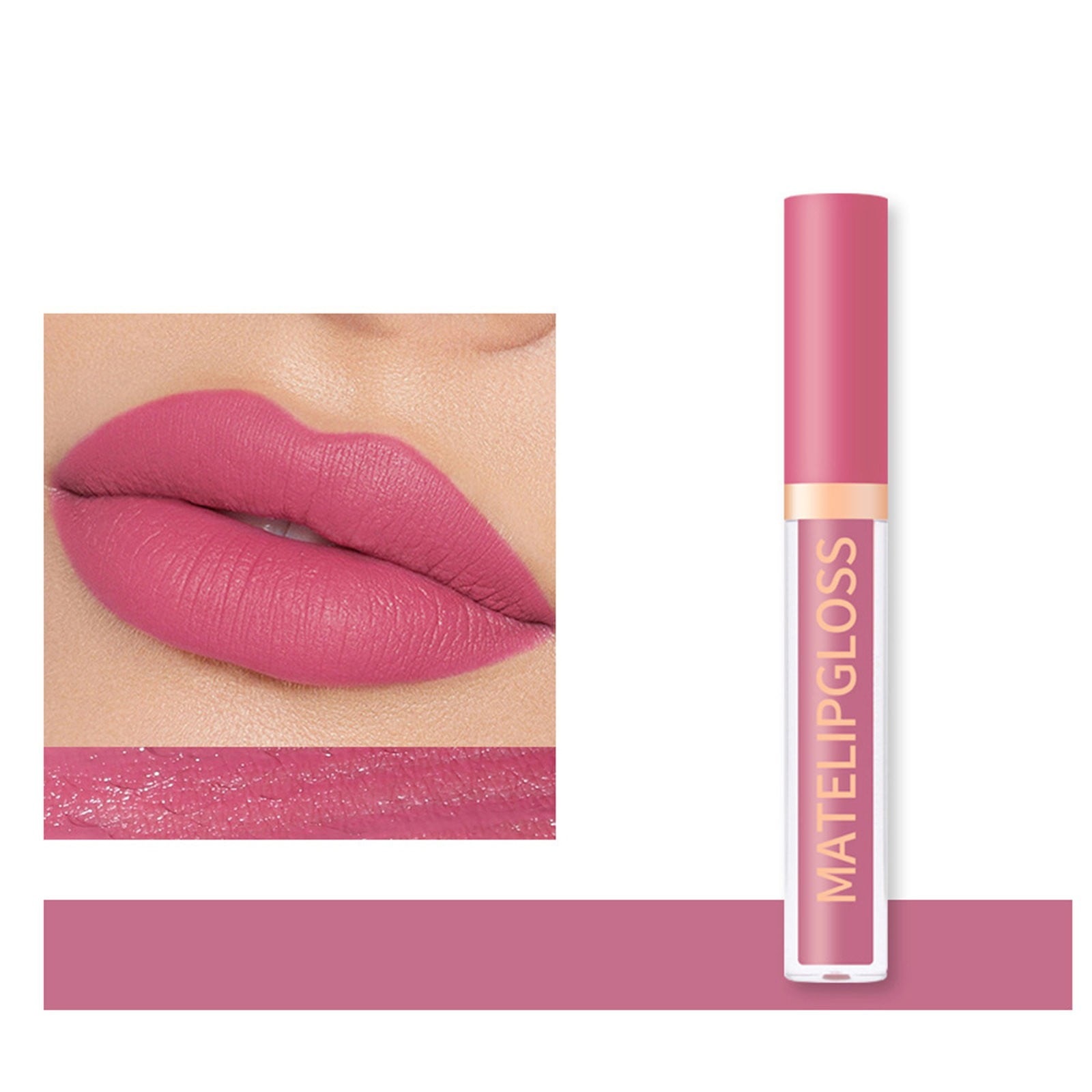 Momobako Liquid Lipstick Lip Plumper Makeup Pigmented Long Lasting Lip ...