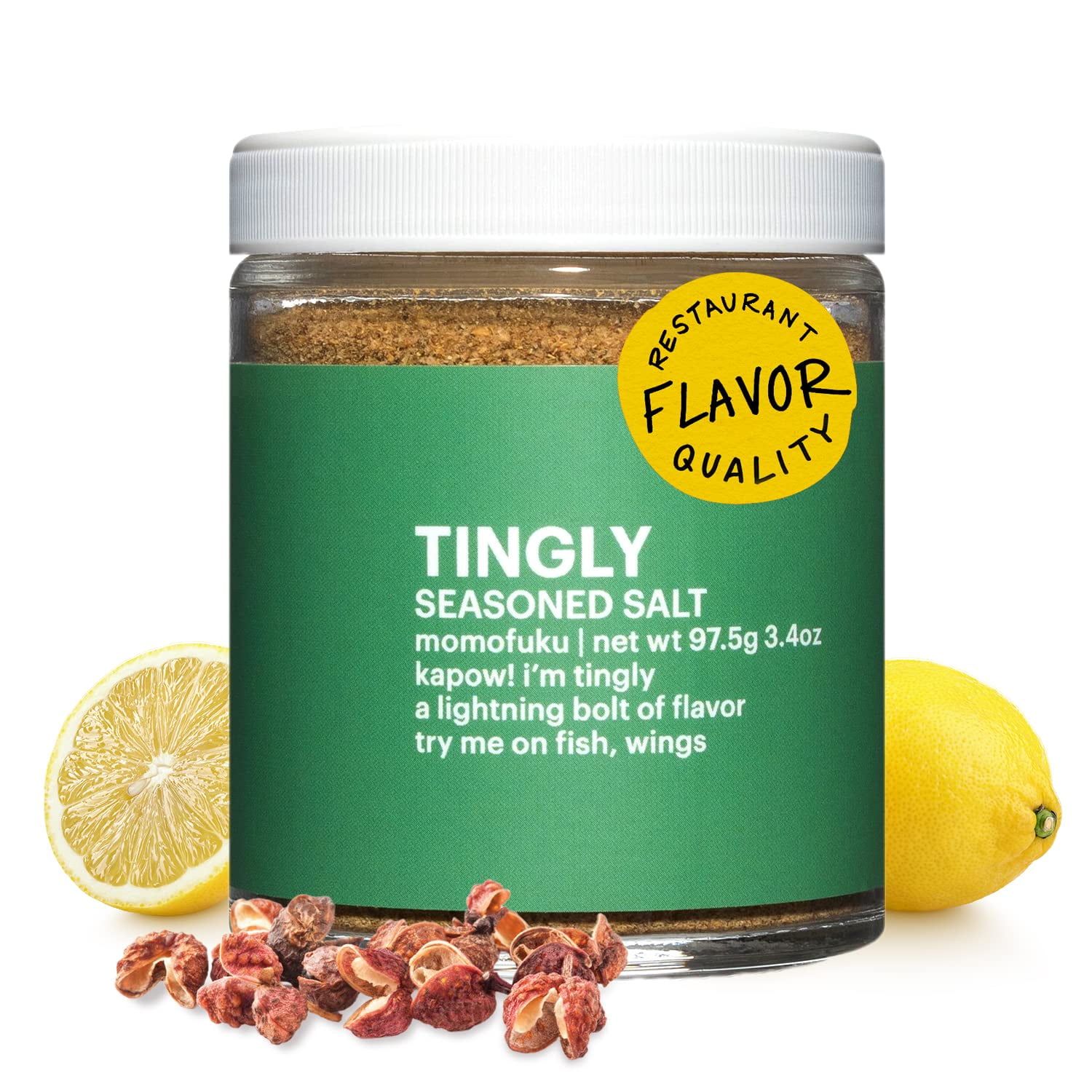 Momofuku Tingly Seasoned Salt SAF21 by David Chang, (3.4 Ounces), Umami ...