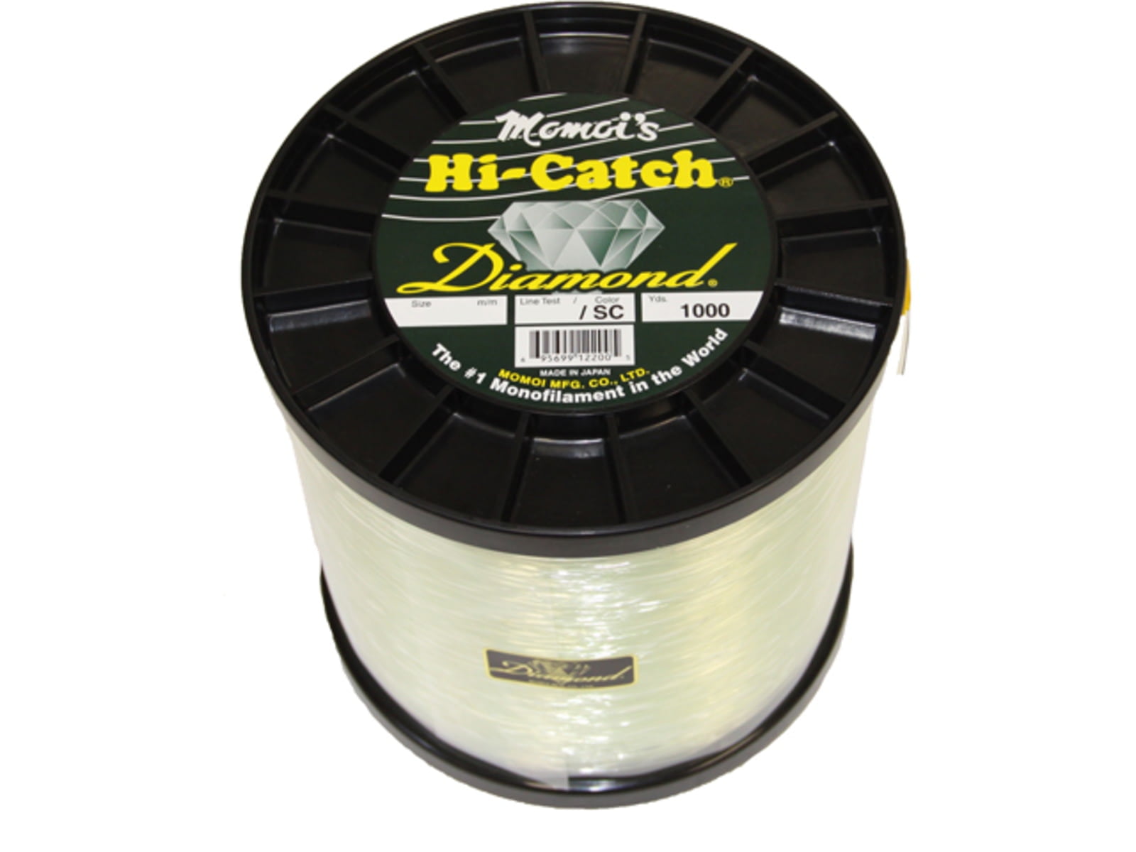 Momoi Hi-Catch Diamond Mono Fishing Line, 60lb, 1000yd, Special Clear ...