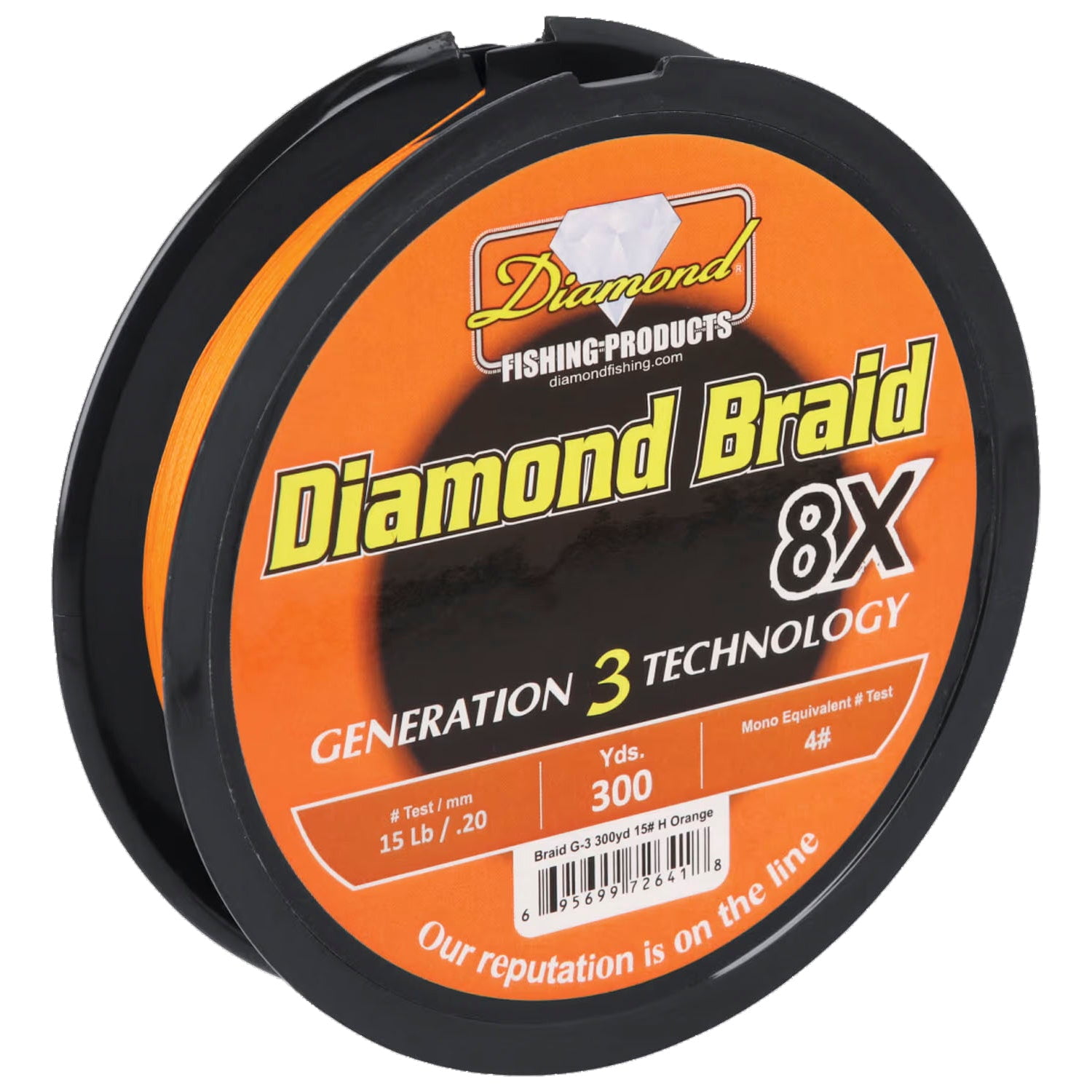 Diamond Fishing Products Diamond Braid Generation III 8X 300 Yards ...