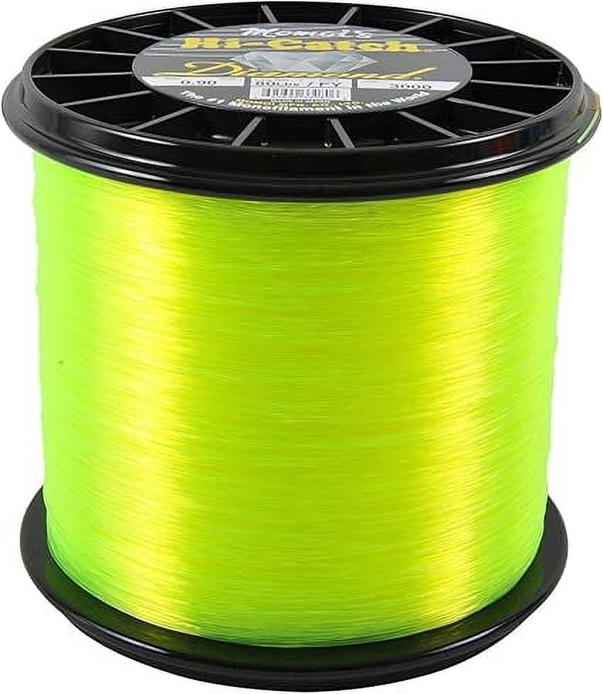 Momoi Hi-Catch Diamond Mono Line 130lb 1000yd Hi-Vis Yellow - Walmart.com