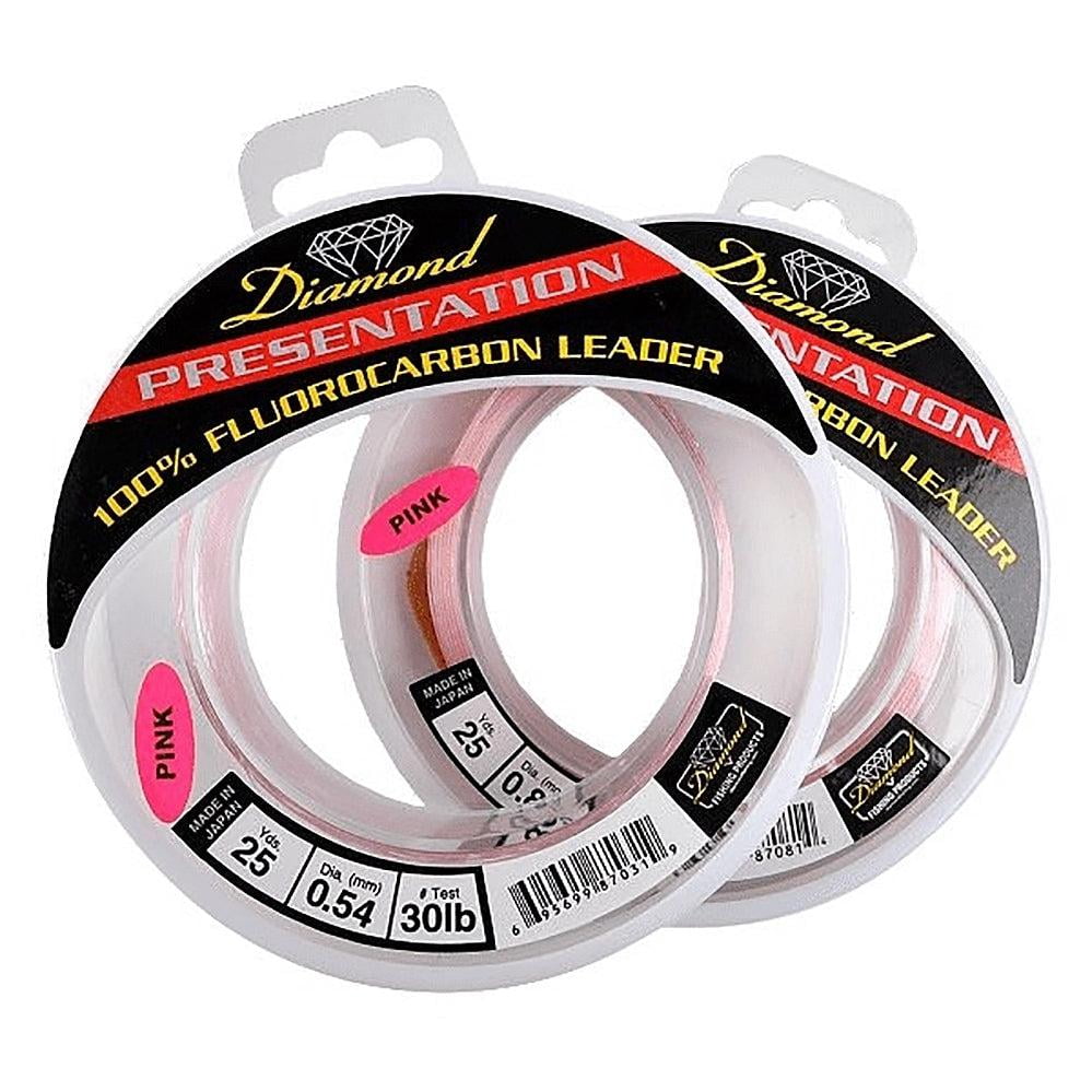 Momoi Diamond Presentation Fluorocarbon Leader 100 Yards Clear, 30# - Walmart.com
