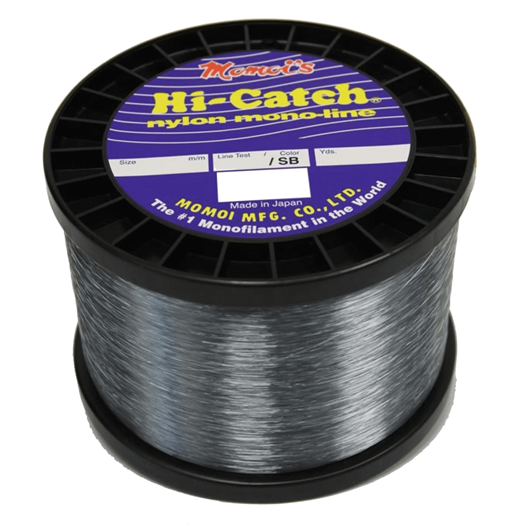 Momoi Hi-Catch Nylon Monofilament Line 2 Pound Spools Clear, 80 ...