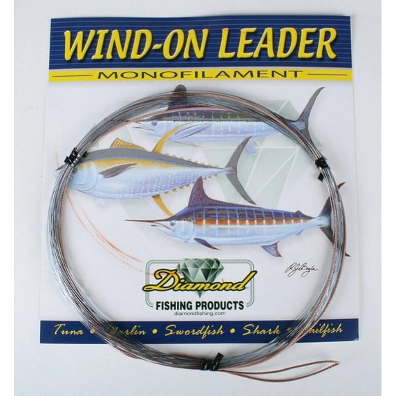 Diamond Fishing Products Diamond Monofilament Wind-On Leader 100 ...