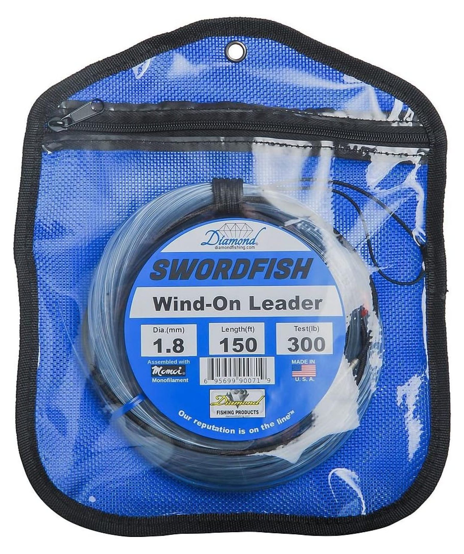 Momoi Special Swordfish Wind-On Leaders - 250lb Test - White - 150ft ...