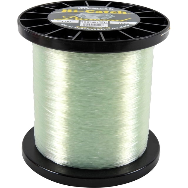 Momoi's Hi-Catch Diamond Nylon Monofilament Line 200lb. 1000yds. Clear ...