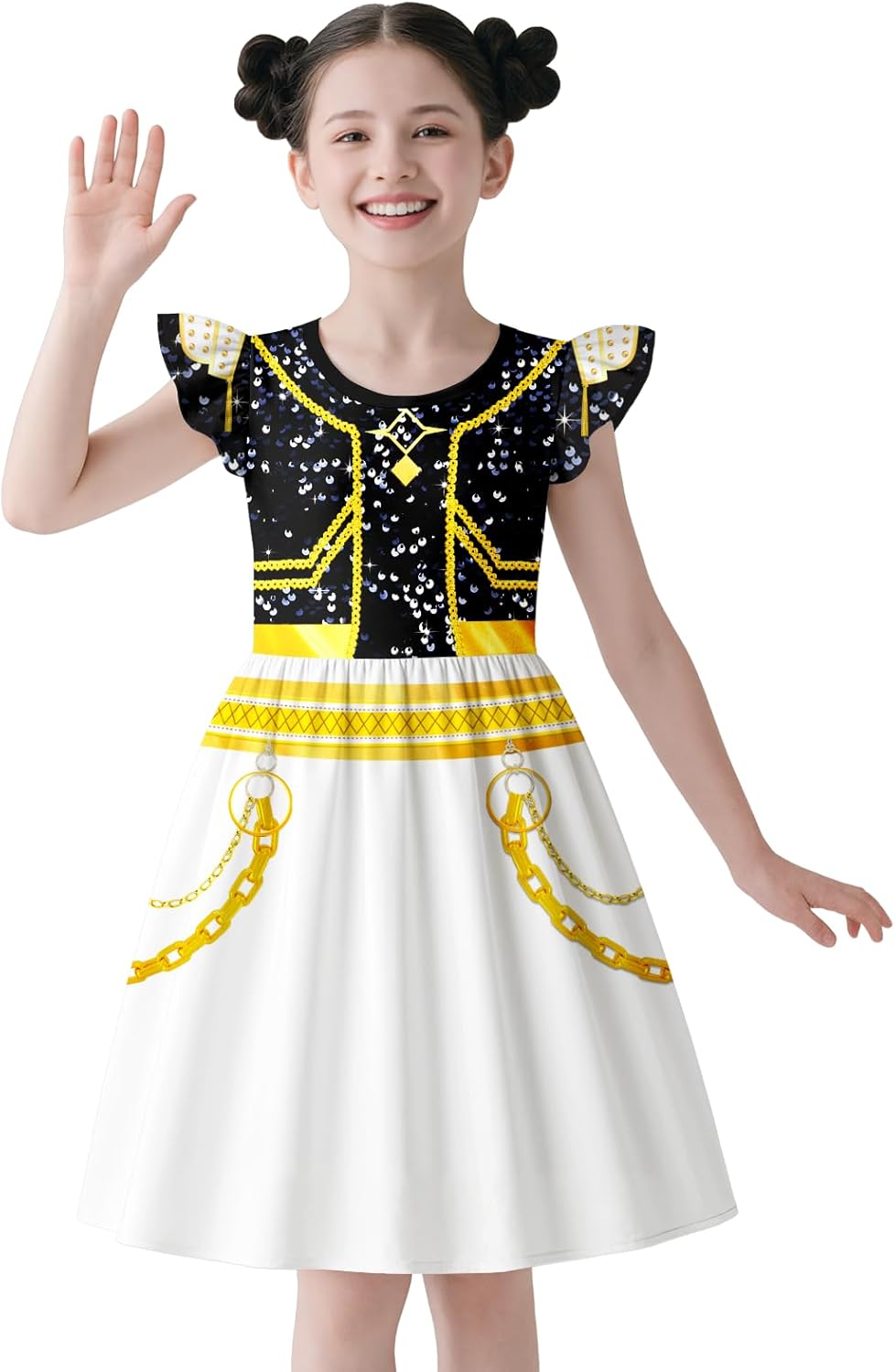 Momojoy Pop Singer Dress Kids Halloween Dresses Party Playwear ...