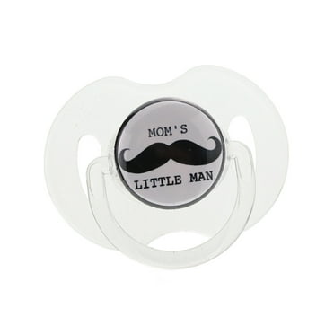 Mustache Pacifier with 3 Interchangeable Mustaches - Walmart.com