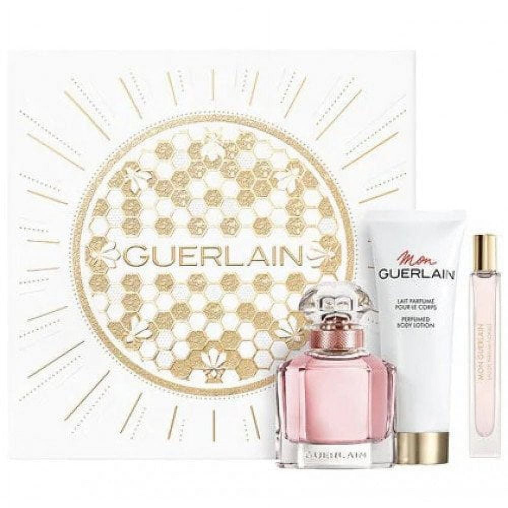 Mon Guerlain Womens Gift Set 1.6 EDP + 0.3 EDP + 2.5 Body Lotion NIB ...