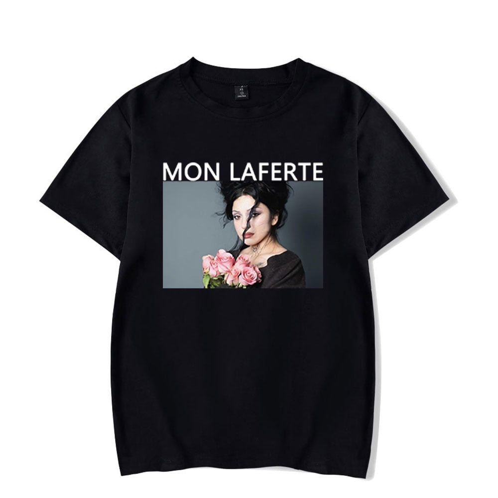 Mon Laferte Autopoietica Tour T-shirt Fashion Short Sleeve Hip Hop ...