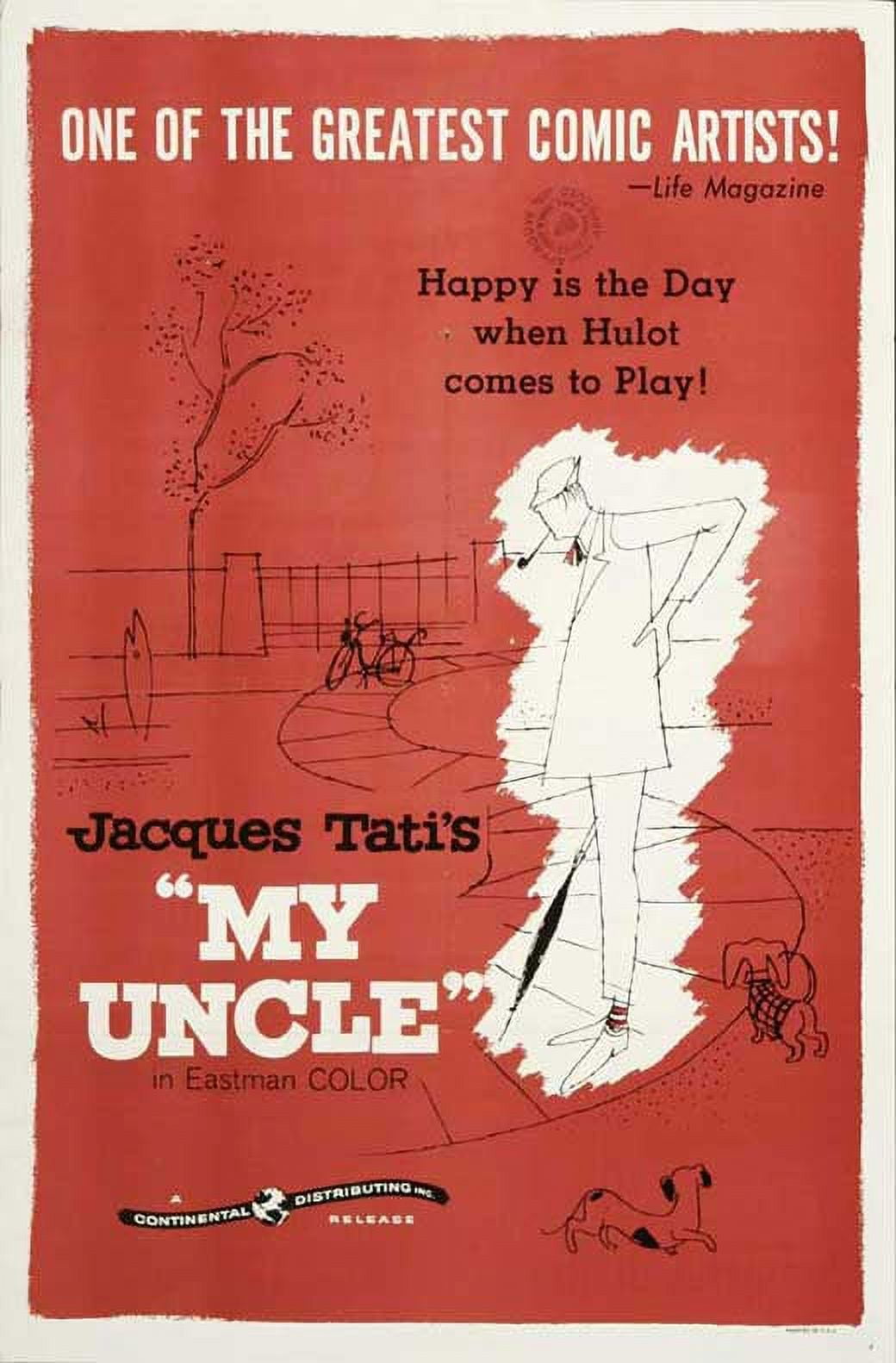 Mon Oncle - movie POSTER (Style B) (11" x 17") (1958) - Walmart.com