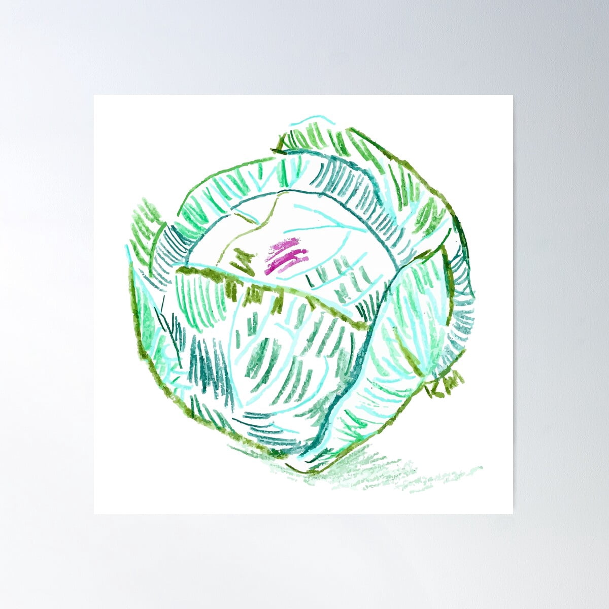 Mon Petit Chou (In Color) Poster Wall Art, Modern Wall Decor For Living ...